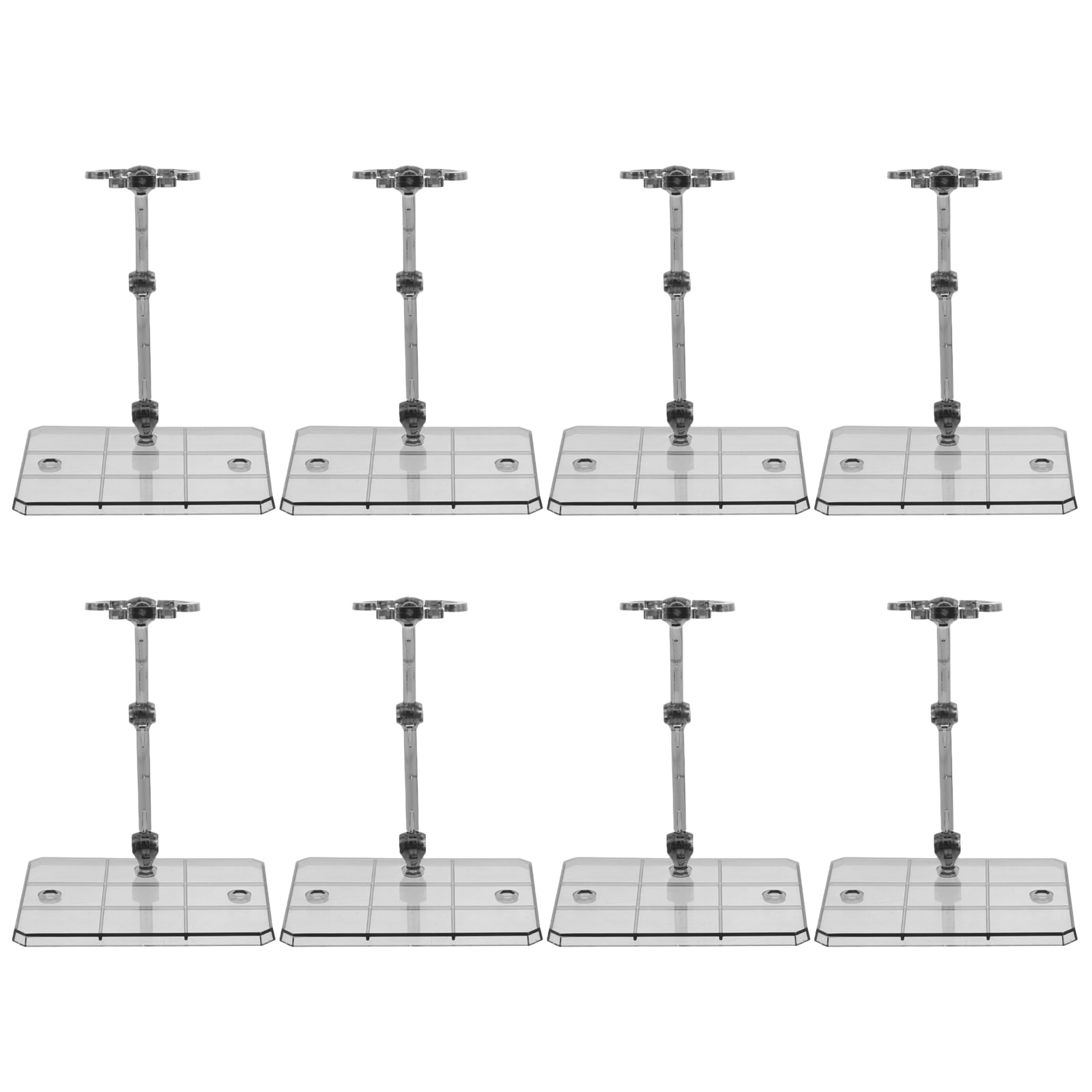 KALLORY 8Pcs Toy Stand Easy Assembly Construction for Model Enthusiasts ...