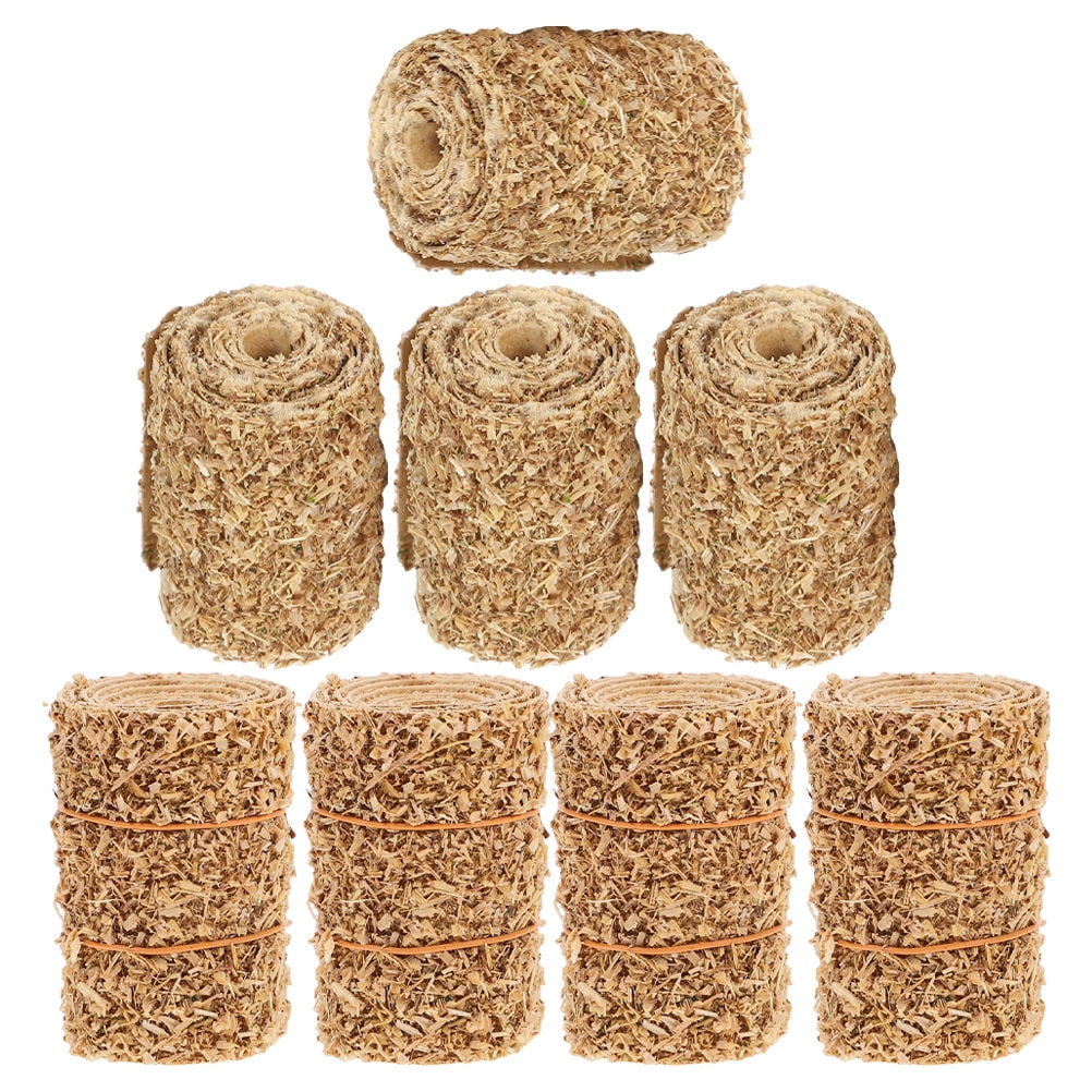 KALLORY Rustic Miniature Hay Prop with Realistic Appearance for ...