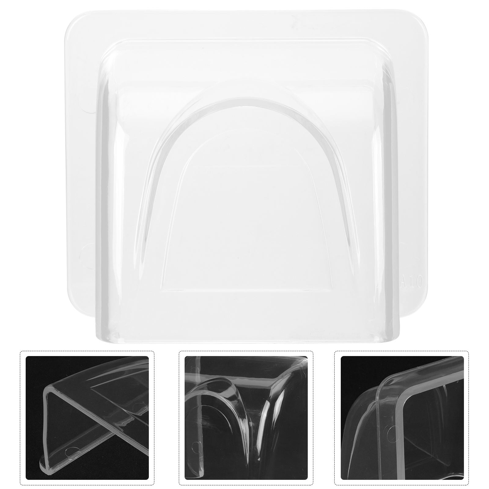 KALLORY Access Control Rain Cover Transparent 14x12cm 1Pack - Walmart.com