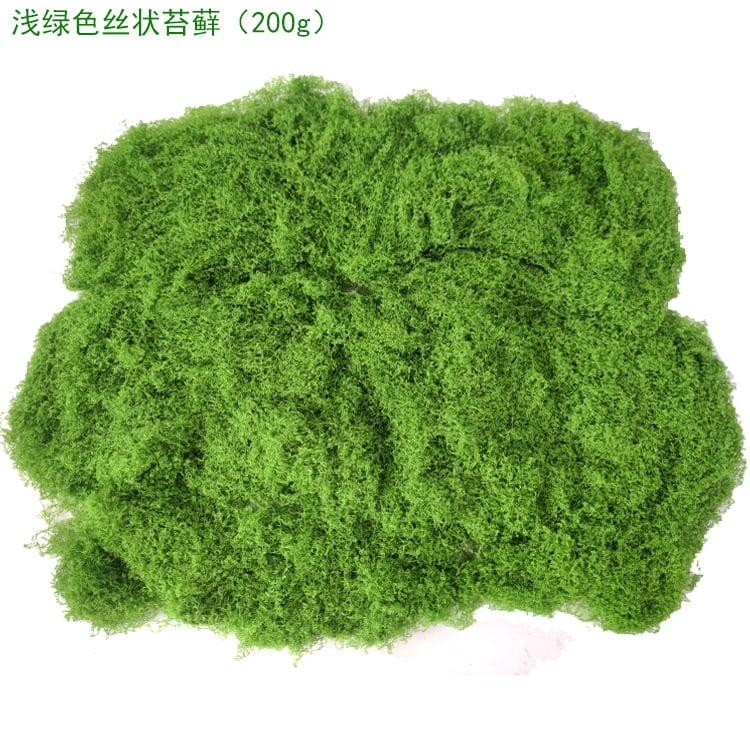 KALLORY Artificial Moss For Crafts: Realistic Faux Moss Decorative ...