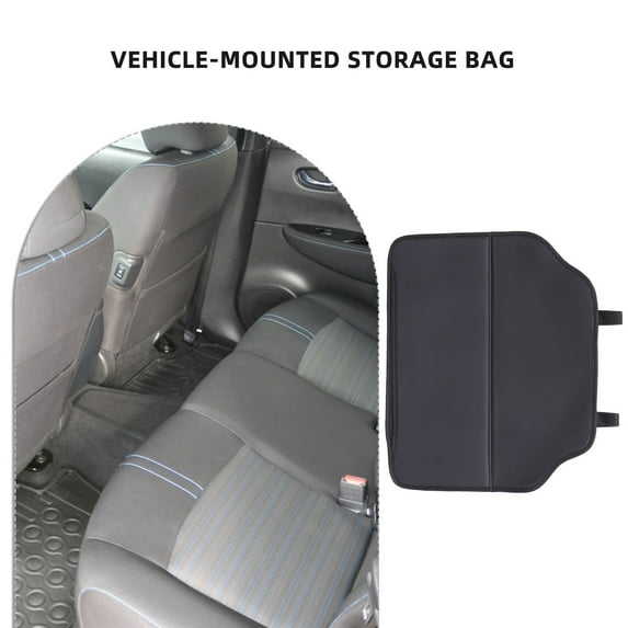 KALLORY Back Seat Organizer For Kids Car Seat Back Protector Car ...