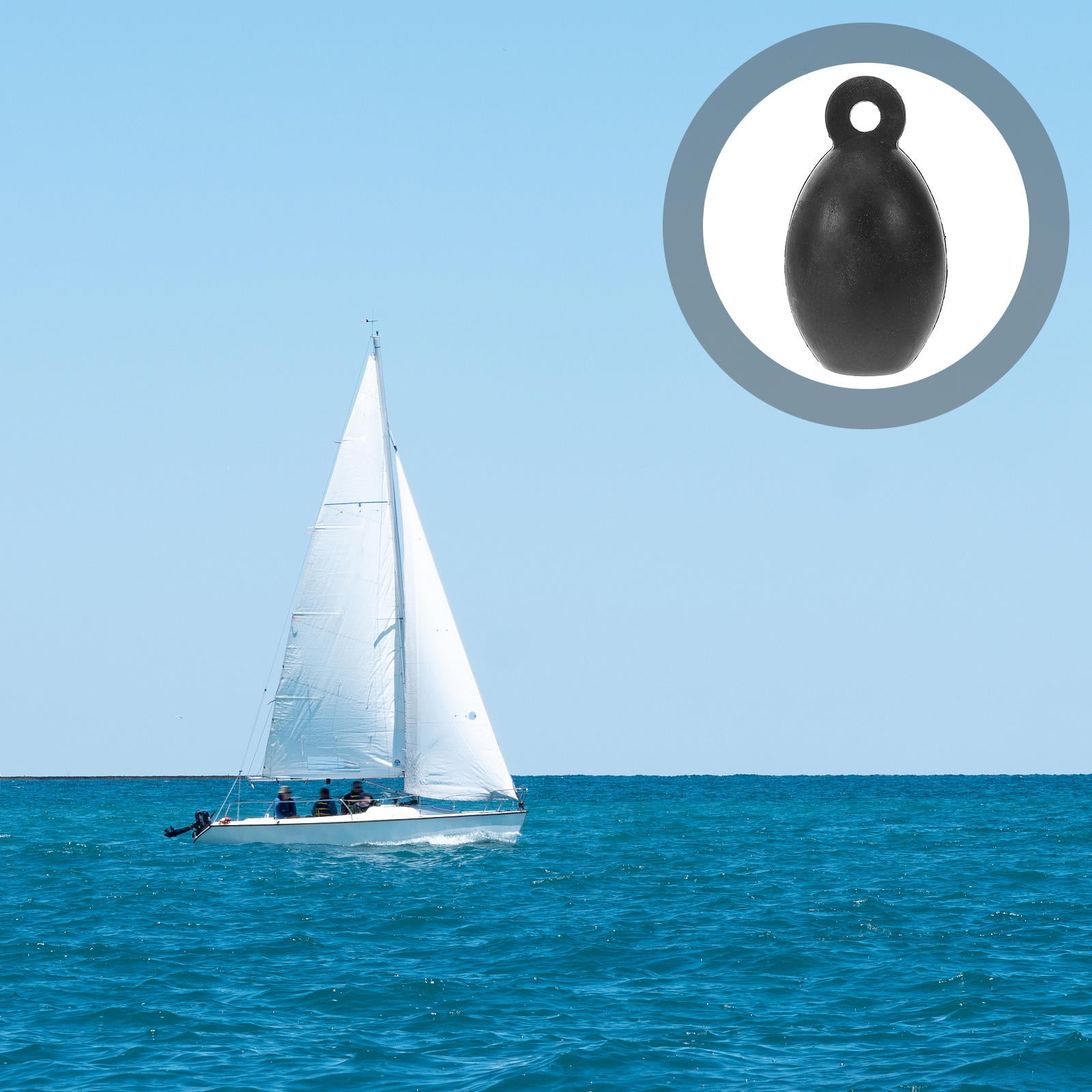 KALLORY Boat Anchor Buoy Dock Bumper Yacht Docking Protector Boat ...