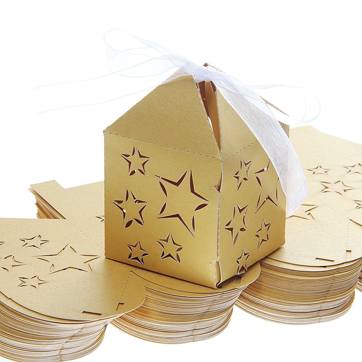 KALLORY Candy Sweets present Boxes 50Pcs for Baby Shower Bridal Shower ...