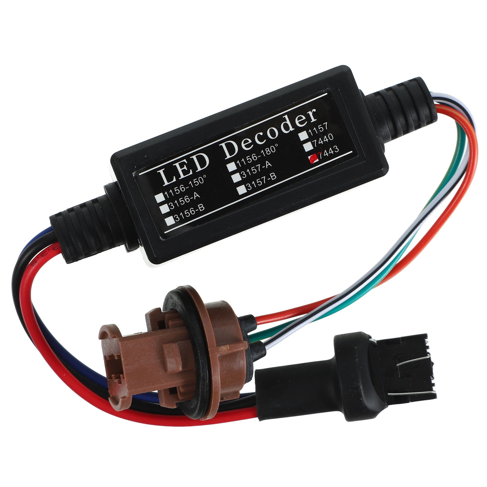 KALLORY Car Led Decoder Led Brake Light Decoder Anti Flicker Harness ...