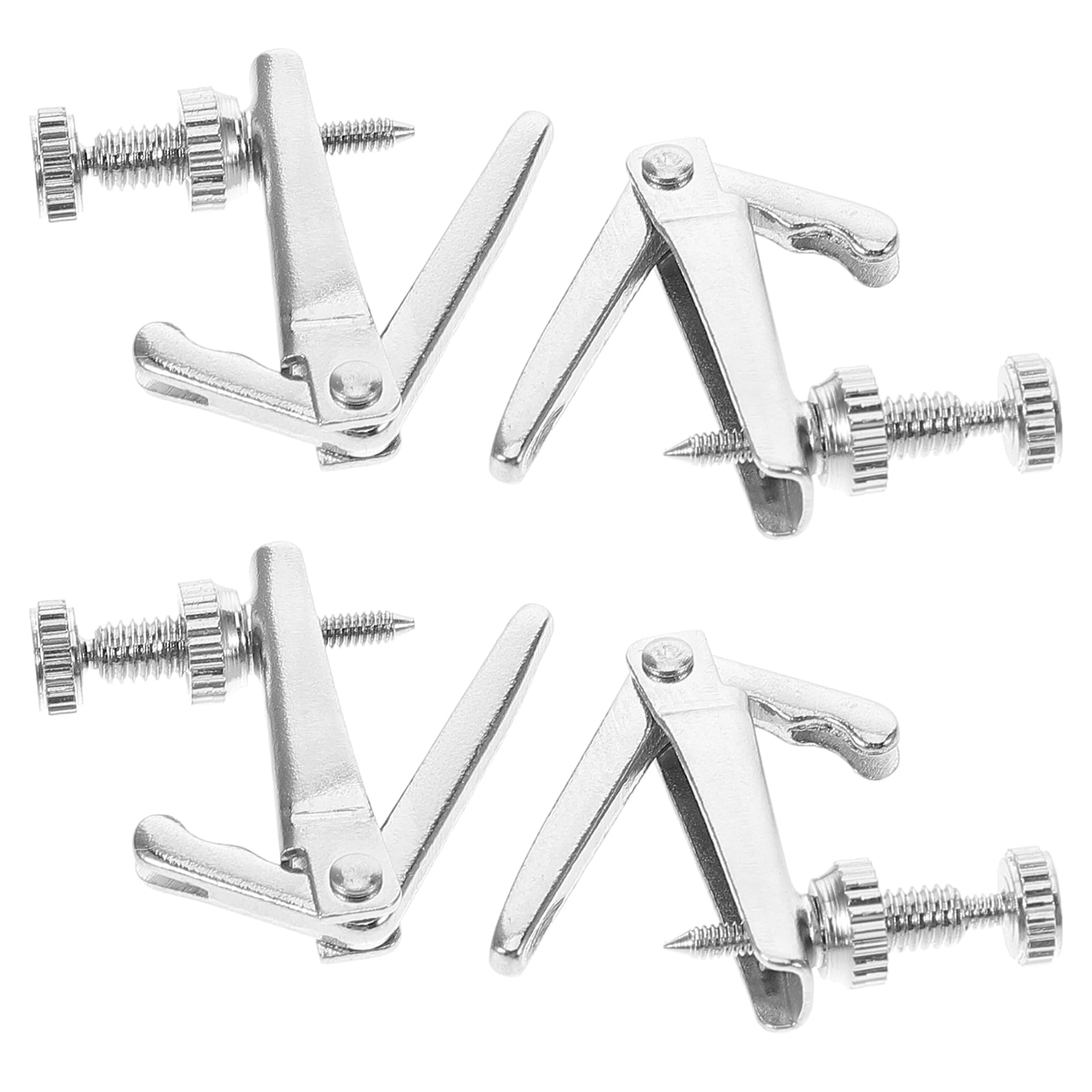 KALLORY Cello String Fine Tuner 4pcs Metal Fine Violin Tuners String ...
