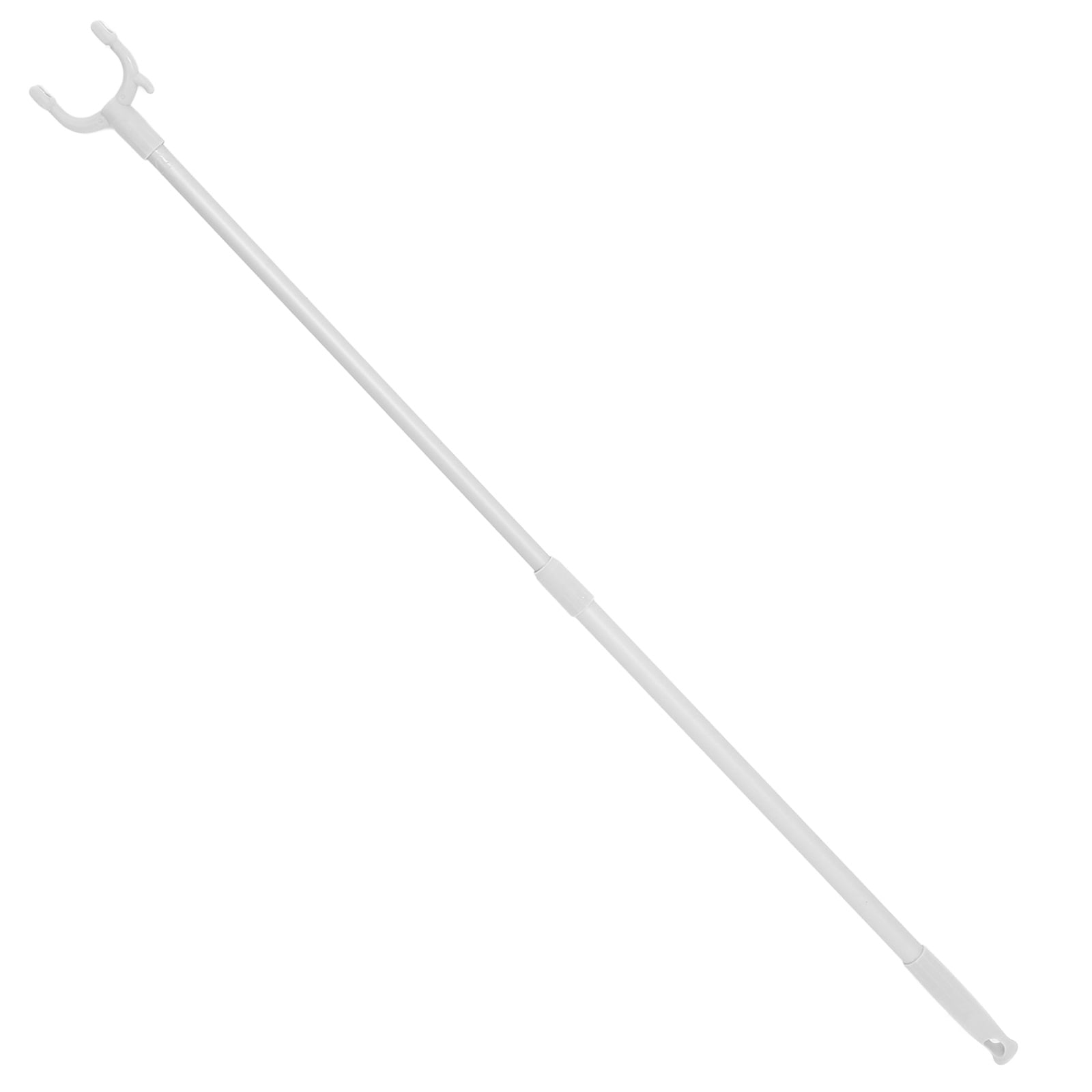 KALLORY Clothes Reacher Pole Plastic and Aluminum for Laundry Room and ...