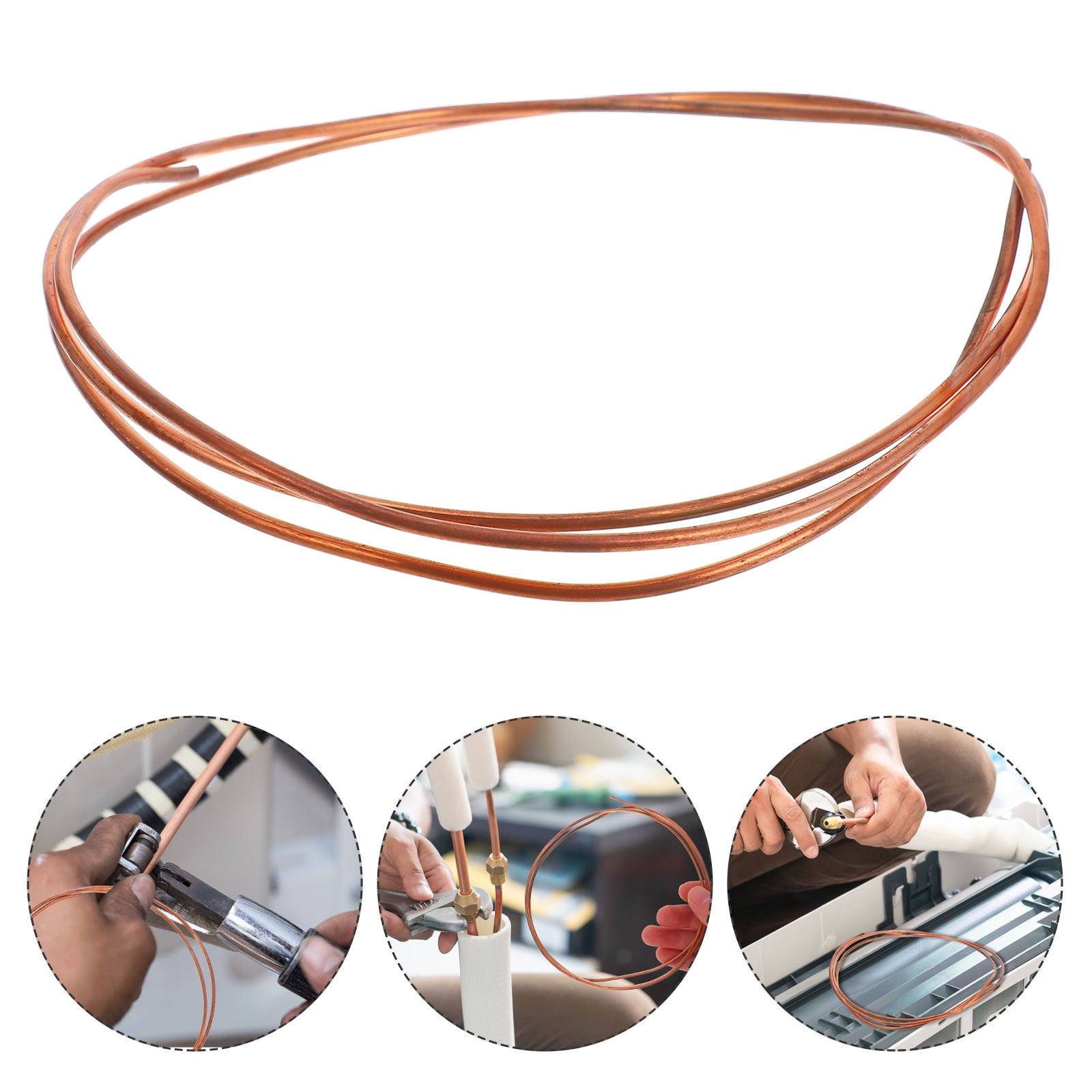 KALLORY Copper Pipe Refrigeration Units Yellow Refrigeration ...