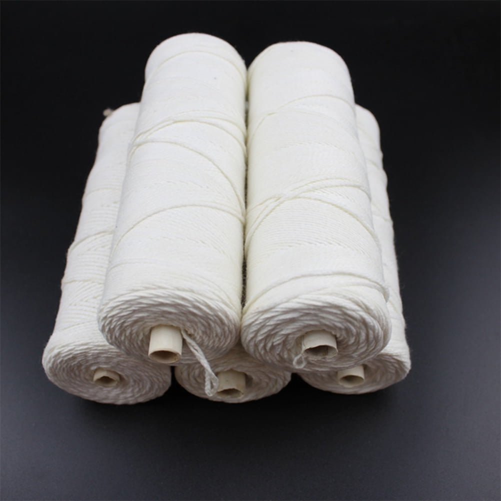 KALLORY Cotton Wicks for Candles 1Set Diy Candle Making Braided Wick ...