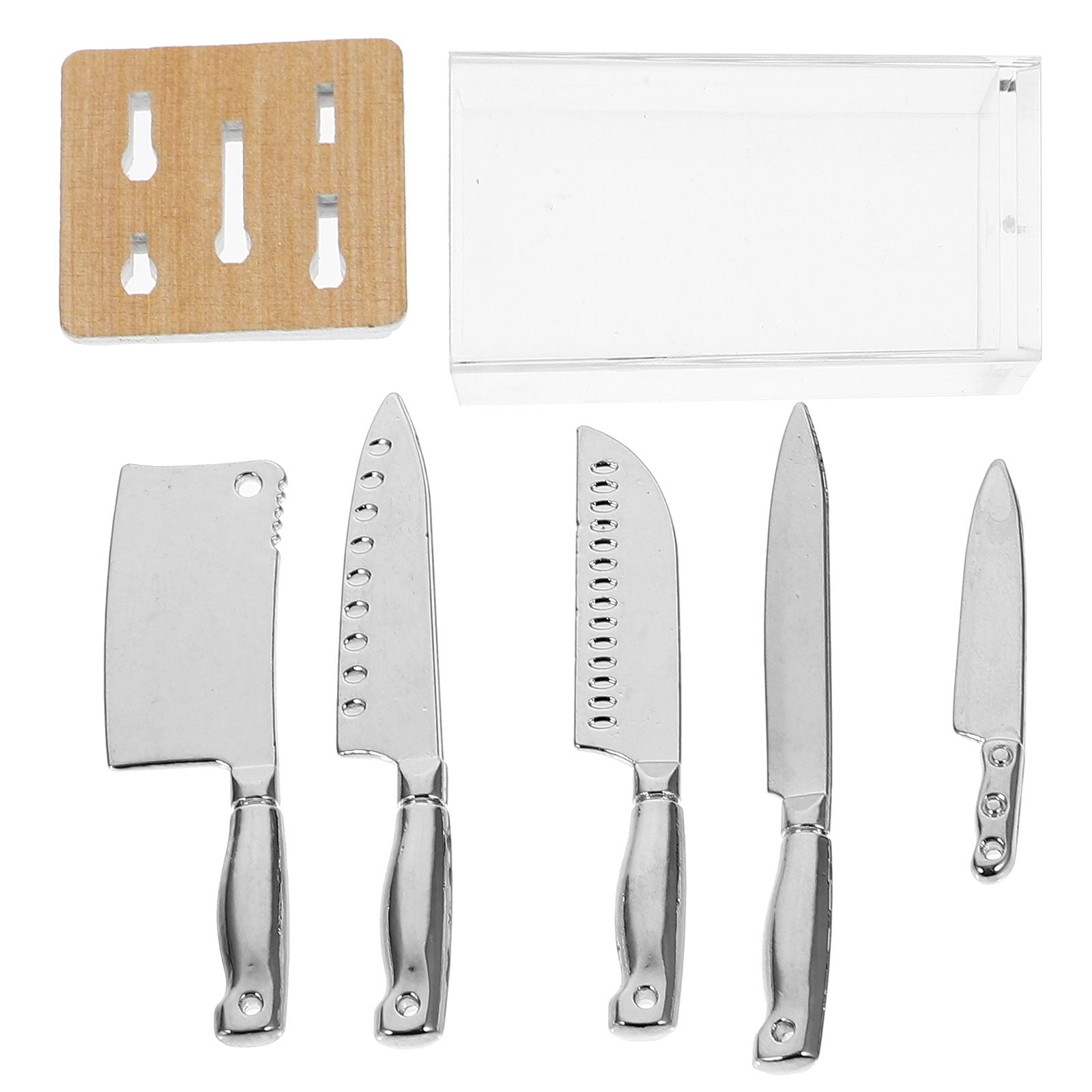 KALLORY Decorative Mini Kitchen Cutter for Mini House Decoration Alloy ...