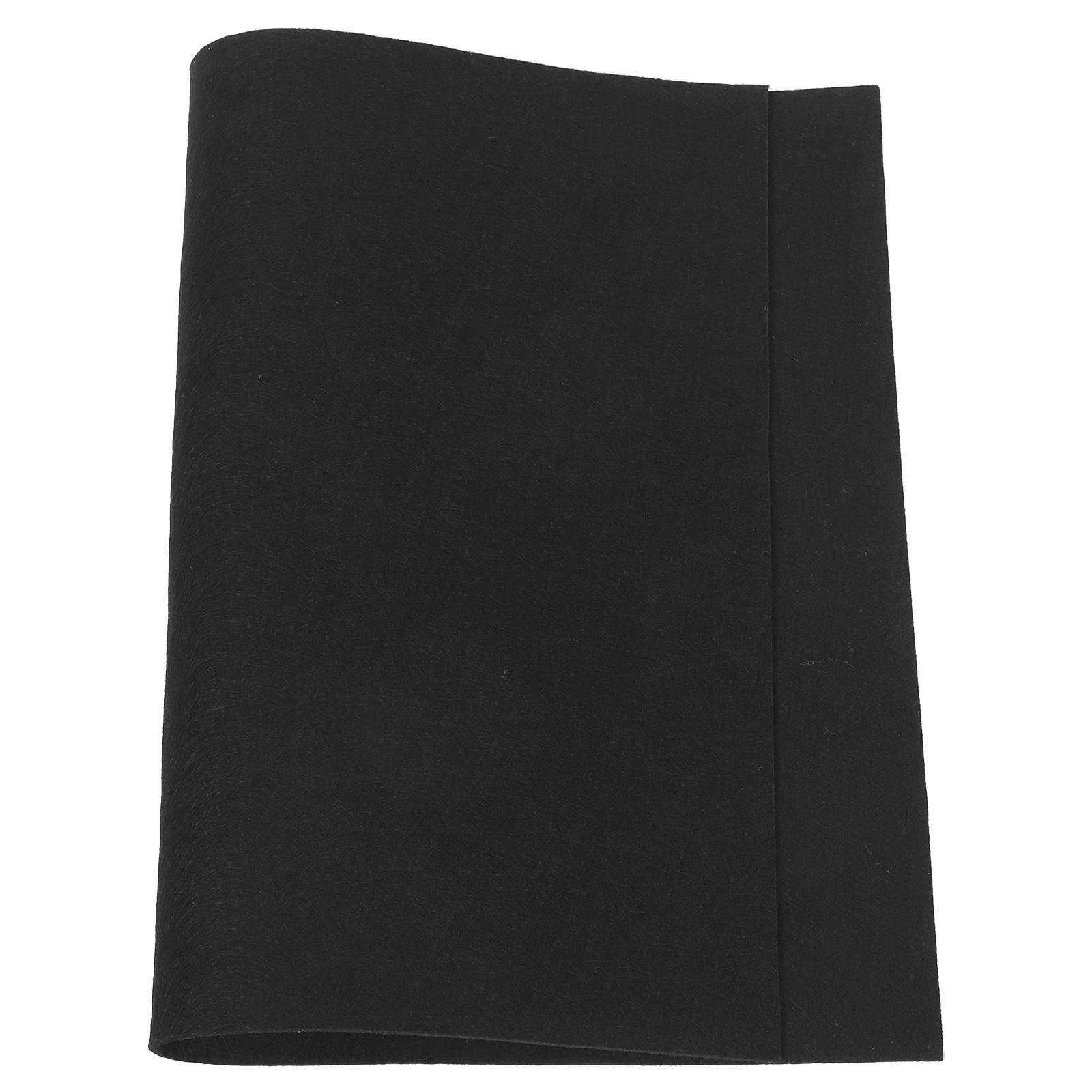 KALLORY Desk Mat 1Set Calligraphy Drawing Felt Mat Black Rectangular ...