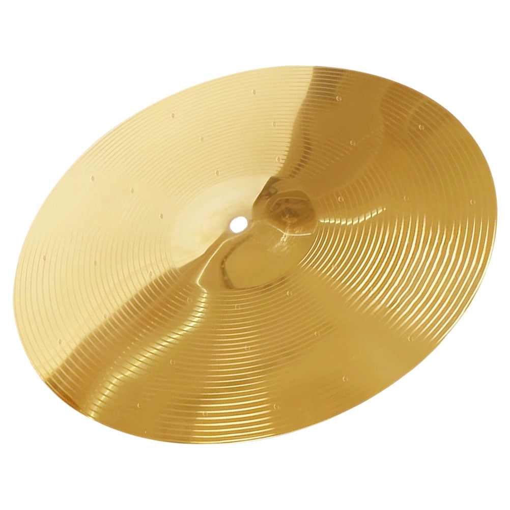 KALLORY Drum Set Cymbal Musical Instrument Drum Cymbal Metal Jazz Drum ...