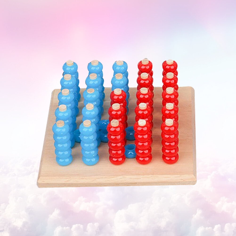 KALLORY Family Travel Board Game Gravity Row Chess Assorted Color ...
