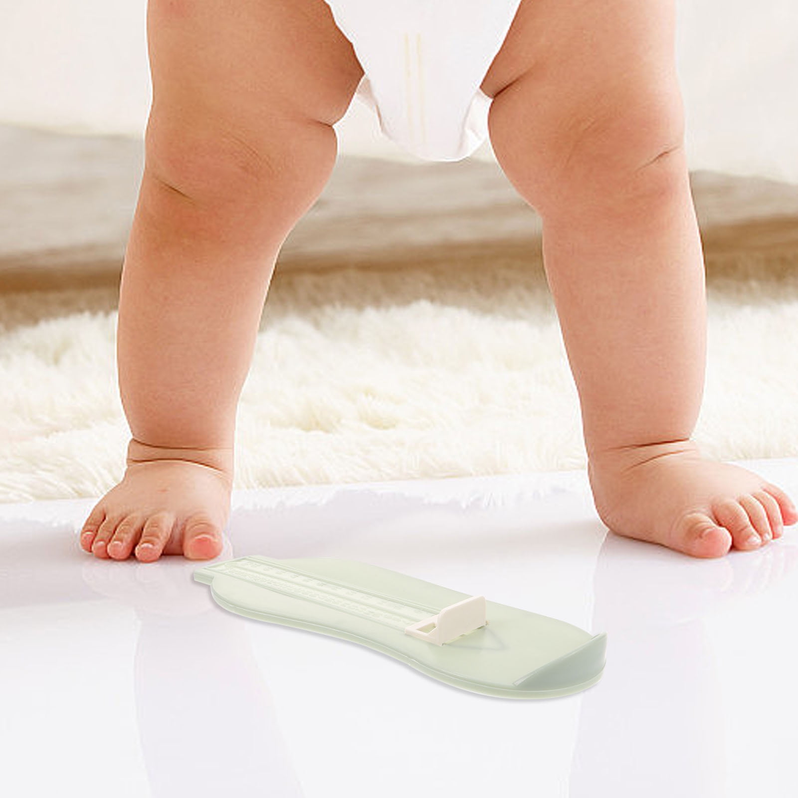 KALLORY Foot Gauge for Kids Blue ABS Exact Measurement Tool 1Pcs for ...