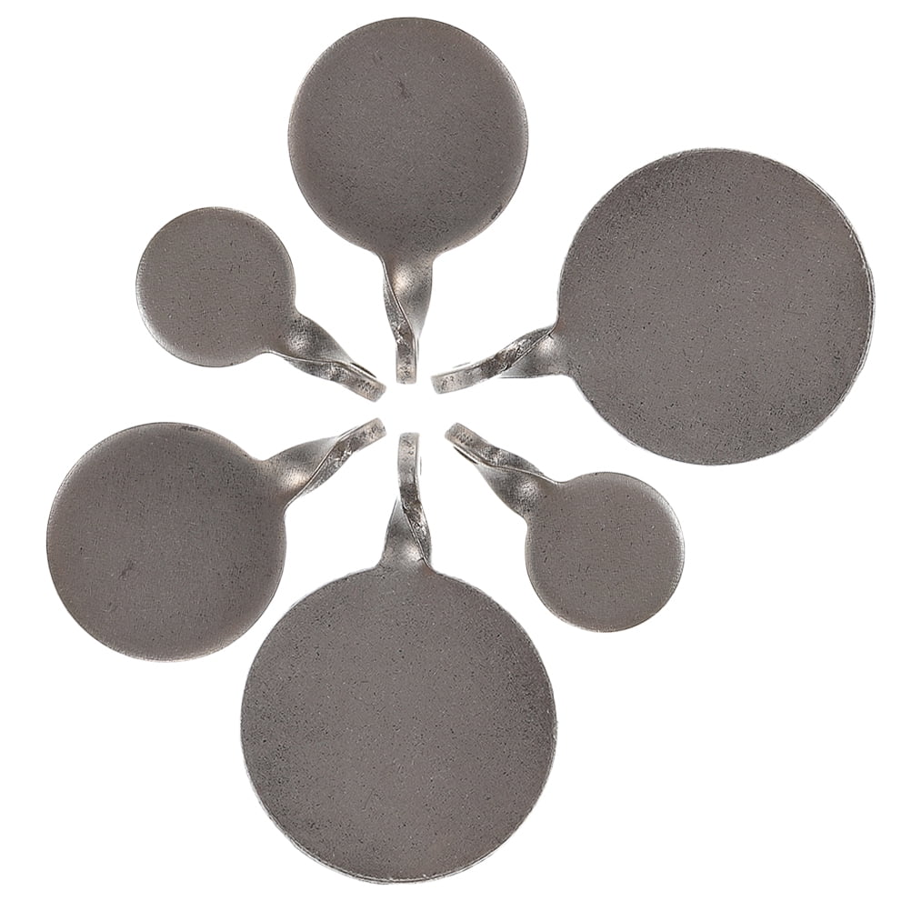 KALLORY Hanging Stainless Steel Targets 6Pcs for Shooting Practice 1.2 ...