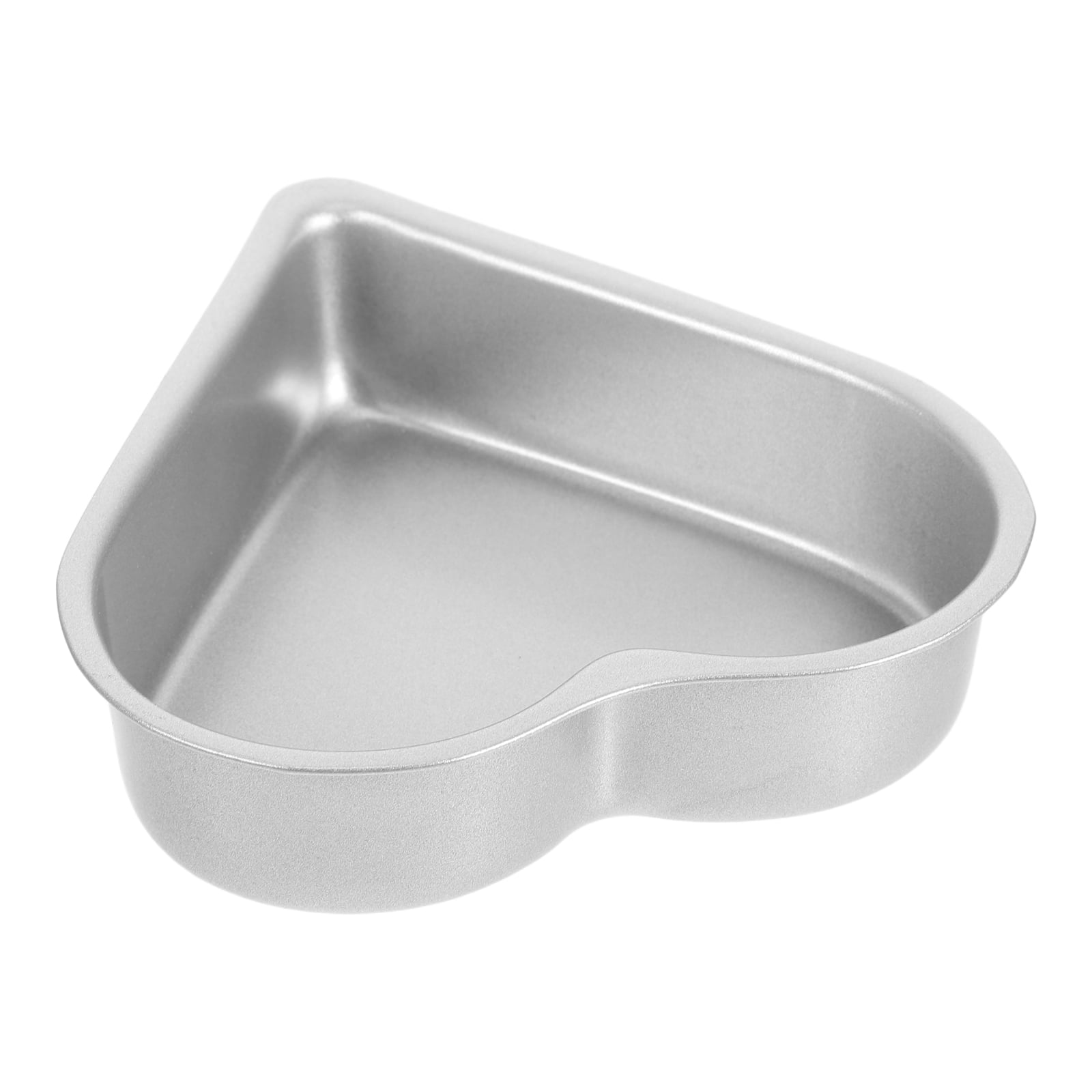 KALLORY Heart Shaped Non-Stick Baking Mold for Small Cakes Puddings and ...