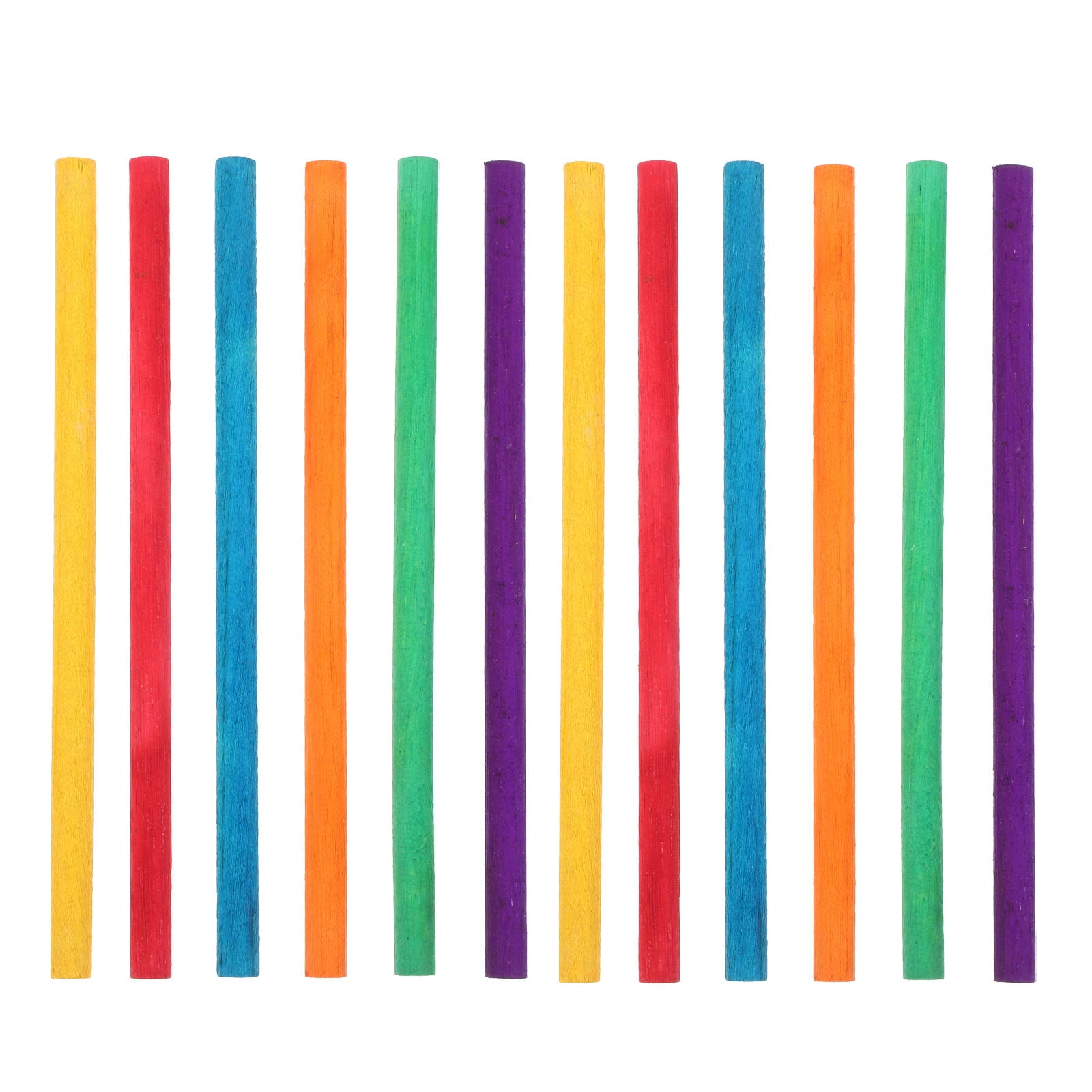 KALLORY Ice Cream Stick Supplies 500 Pcs Wooden Popsicle Sticks for Toy ...