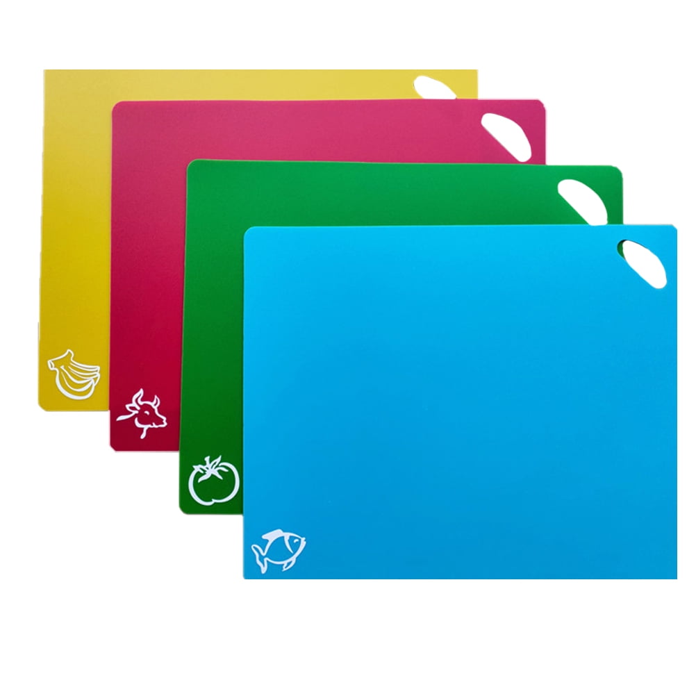 KALLORY Kitchen Supplies Plastic Blocking Boards Easy to for Foods PP 4 ...