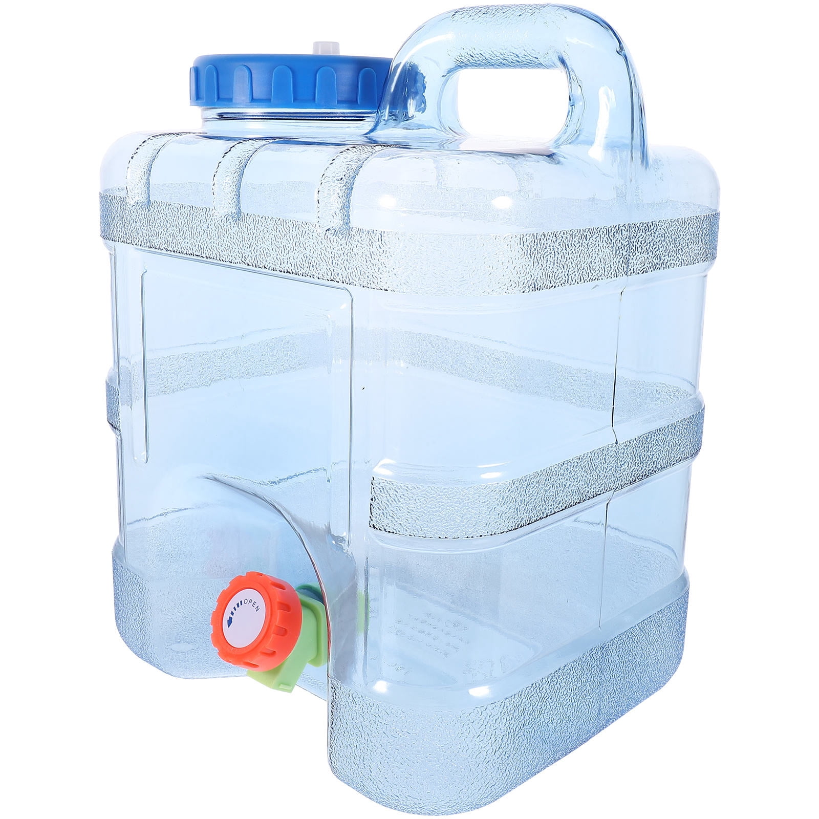 KALLORY Sturdy Pc Water Jug, Easy Carry Handle, Ideal for Camping and ...