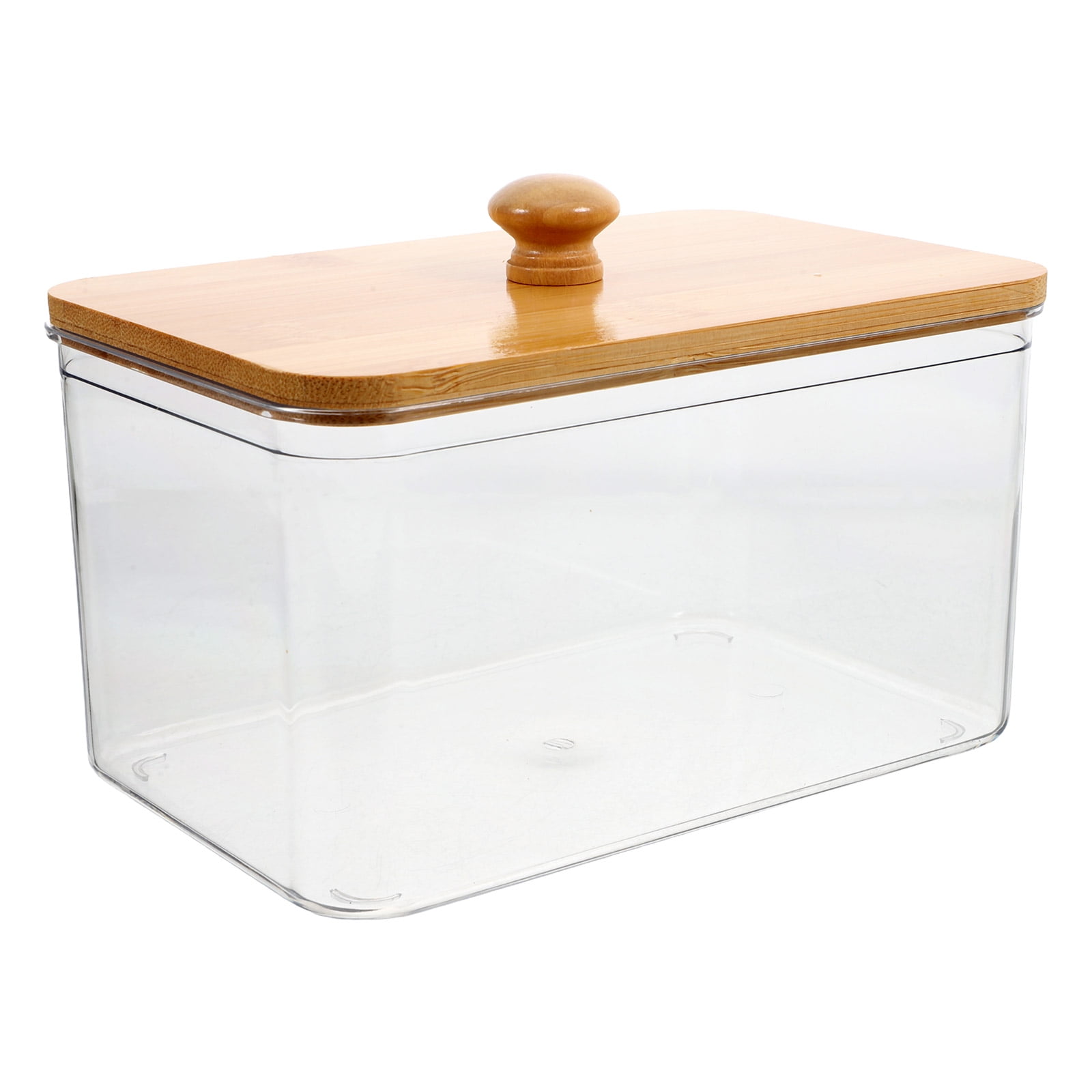 KALLORY Laundry Containers 1Set Transparent Rectangular Shape for ...