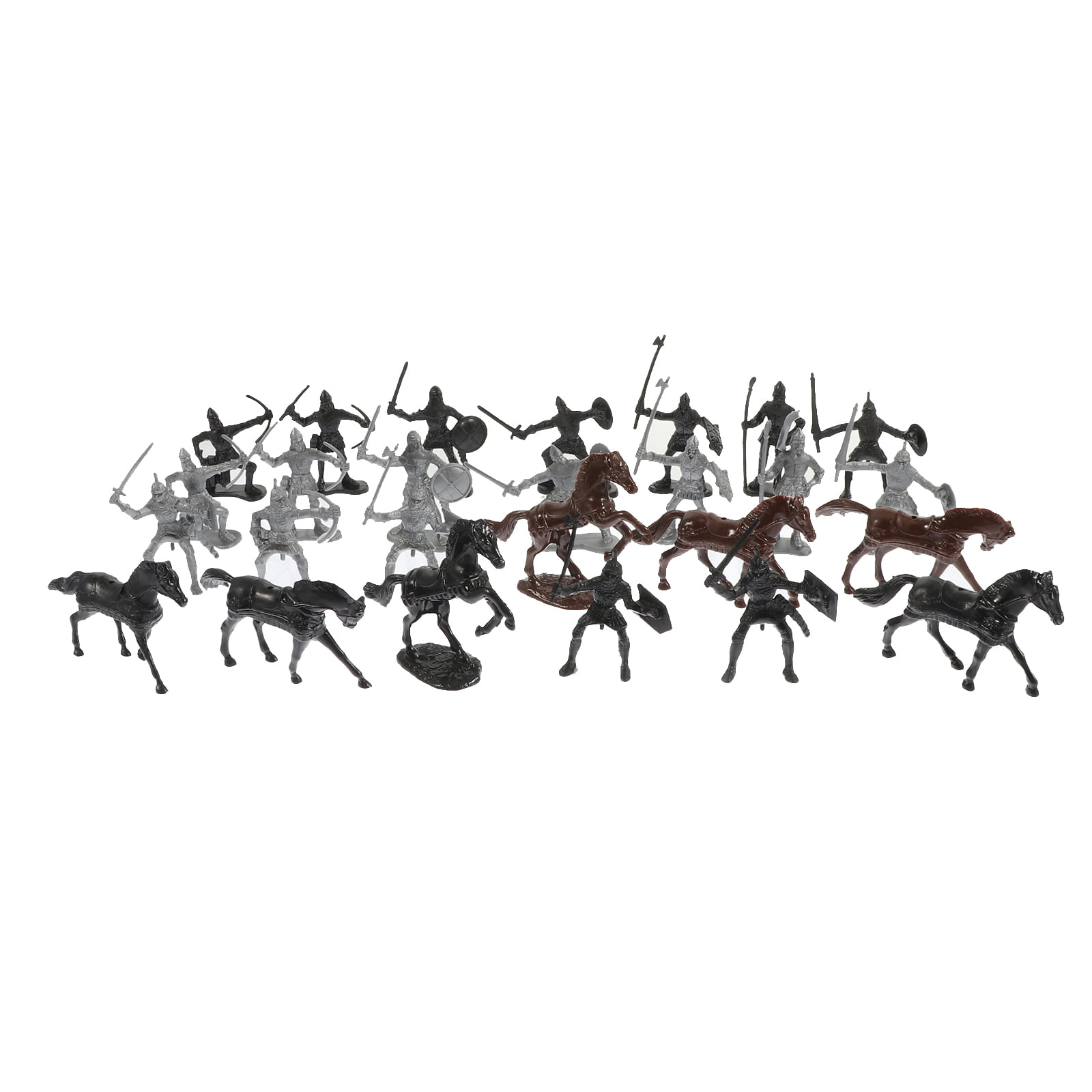 KALLORY Mini Soldiers Figures 3.54X3.34X1.97Inch Various Poses For ...