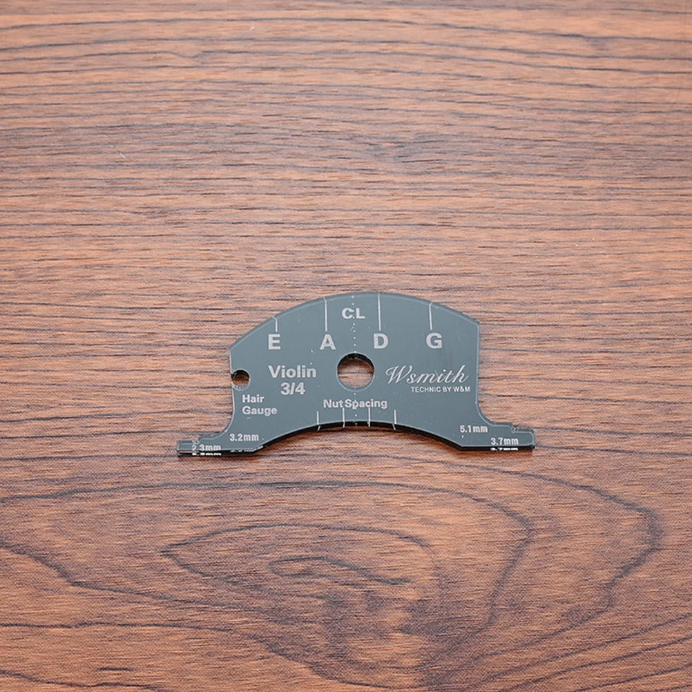 KALLORY Multifunctional Template Practical Violin Bridge Repair Reference Repairing Tool ...