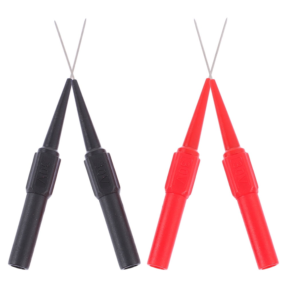 KALLORY Multimeter Test Probe Kit with Insulated Piercing Needles for ...