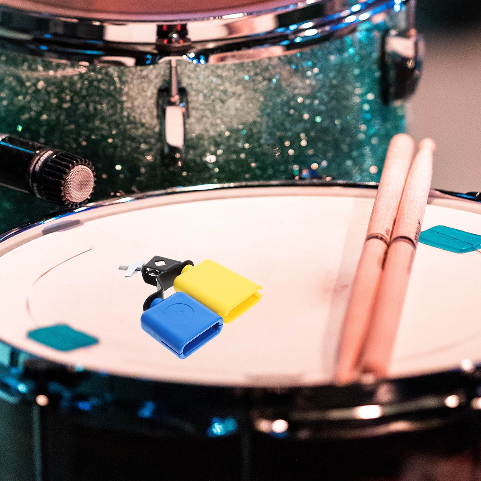 KALLORY Musical Toy with Clear Sound Dual Mounted Bell Instrument in ...