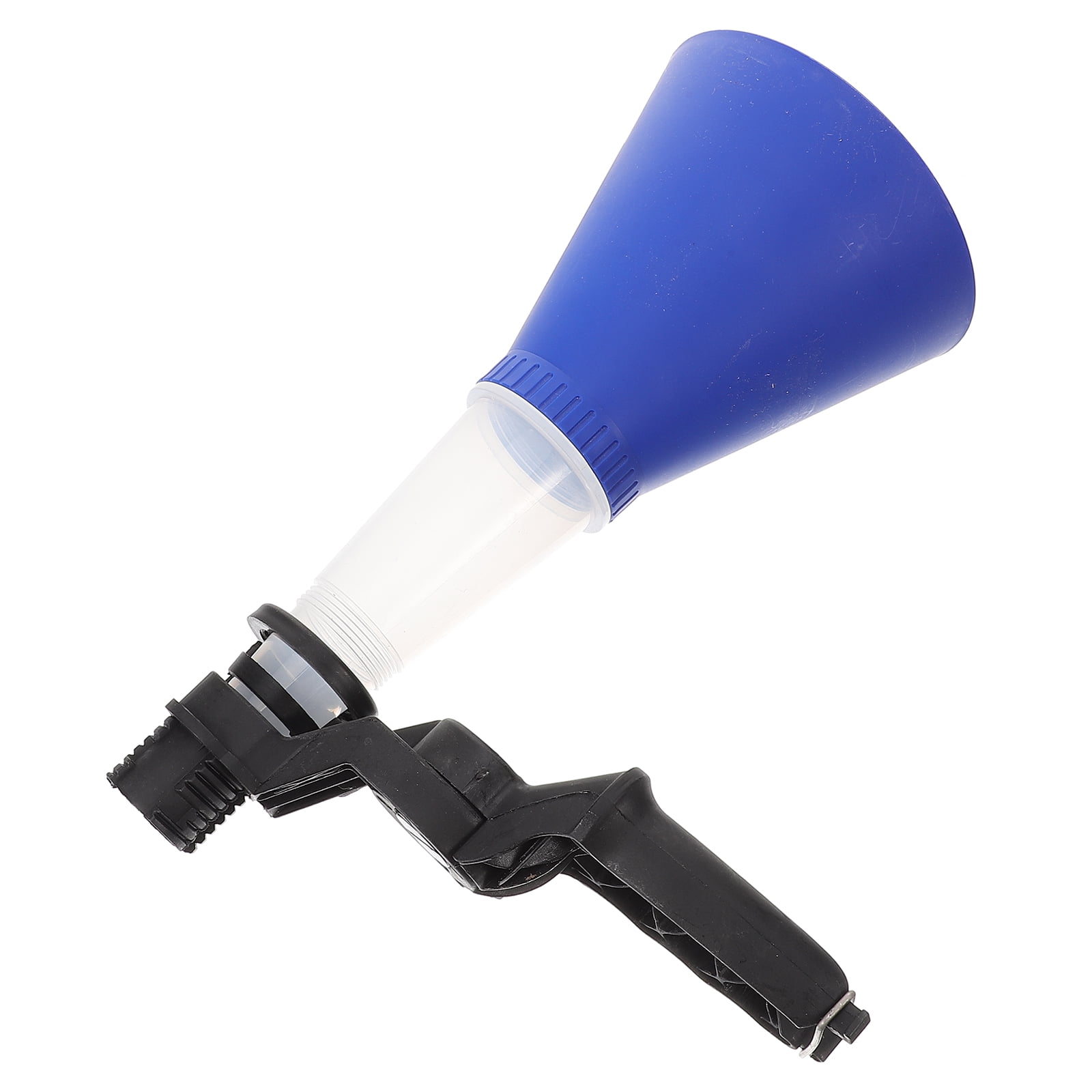 KALLORY Sky-blue Plastic Oil Funnel for Car and Motorcycle with Wide ...