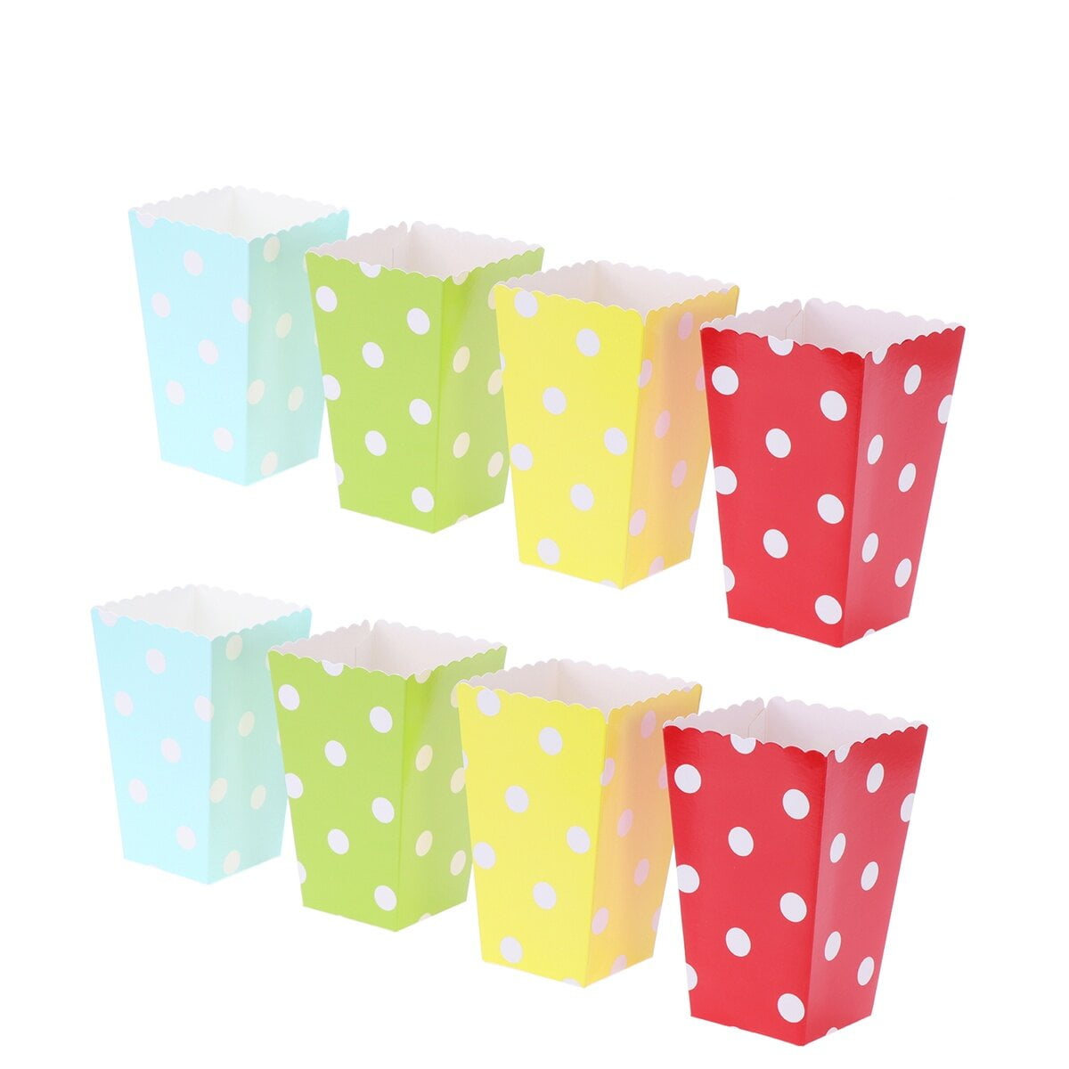 KALLORY Paper Popcorn Bags 24Pcs for Kids Party Bags Snack Storage ...