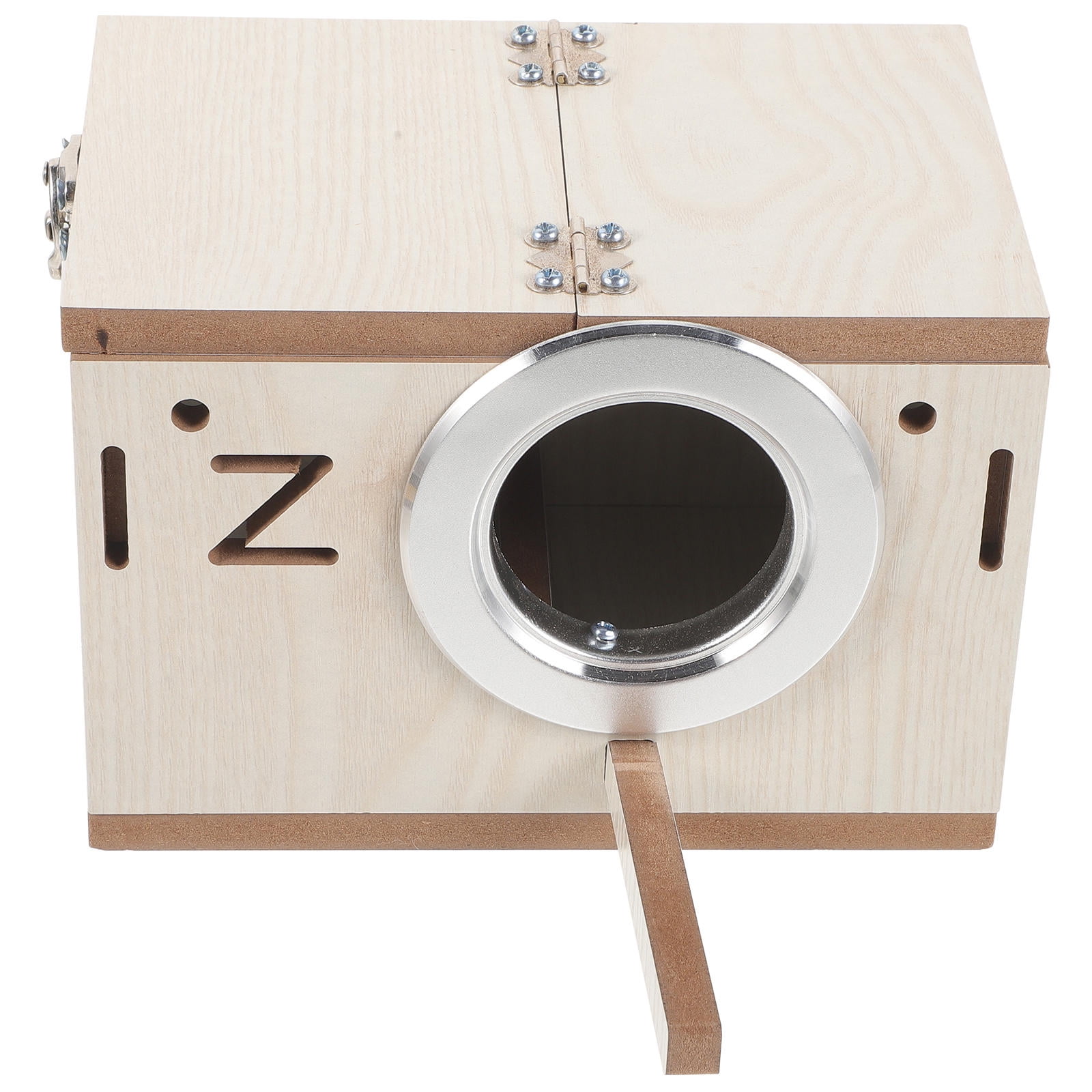 KALLORY Parrots Breeding House 1Pcs for Bird Nesting Boxes White Wood ...