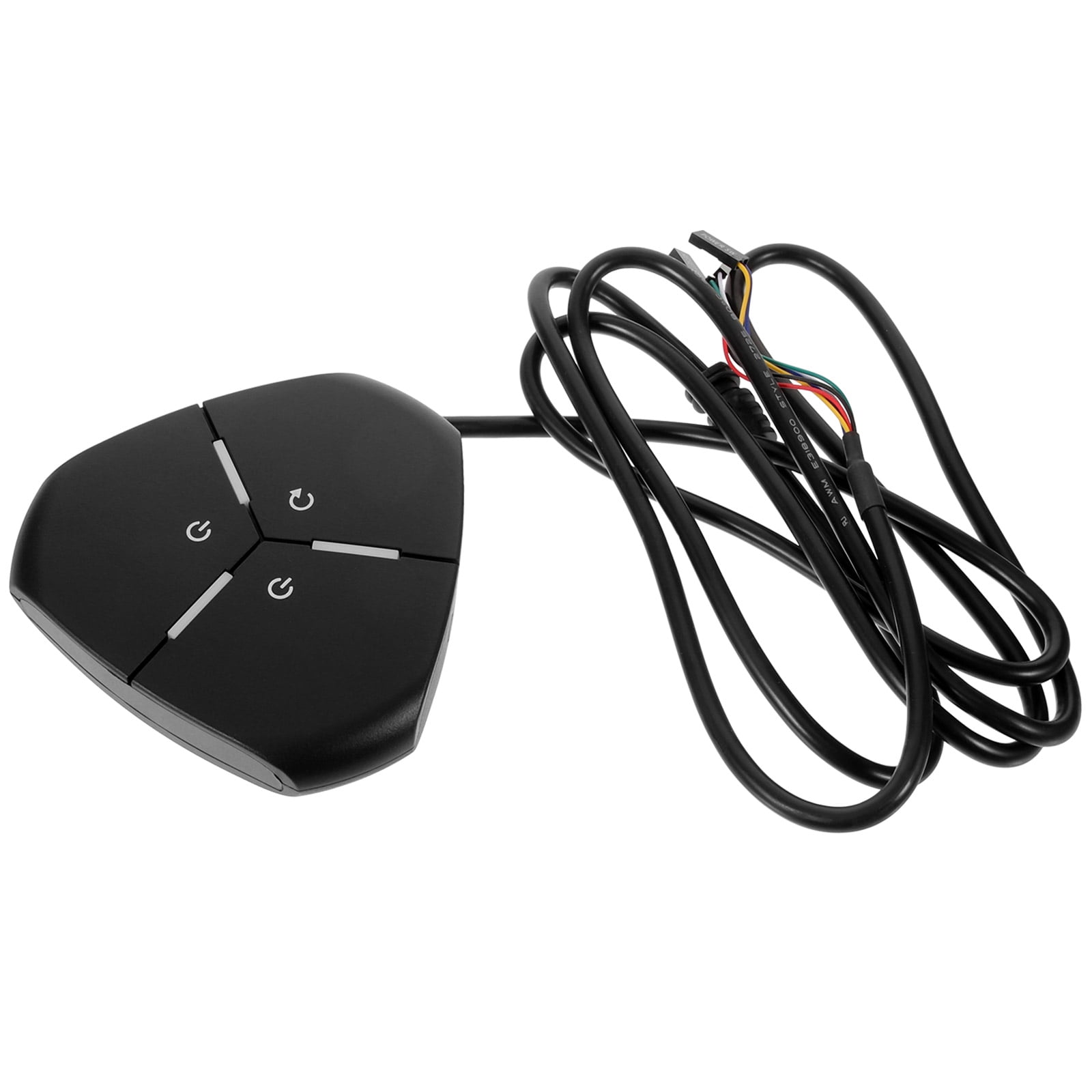 KALLORY Pc Power Supply Button 1Set with Simple Design for Office and ...