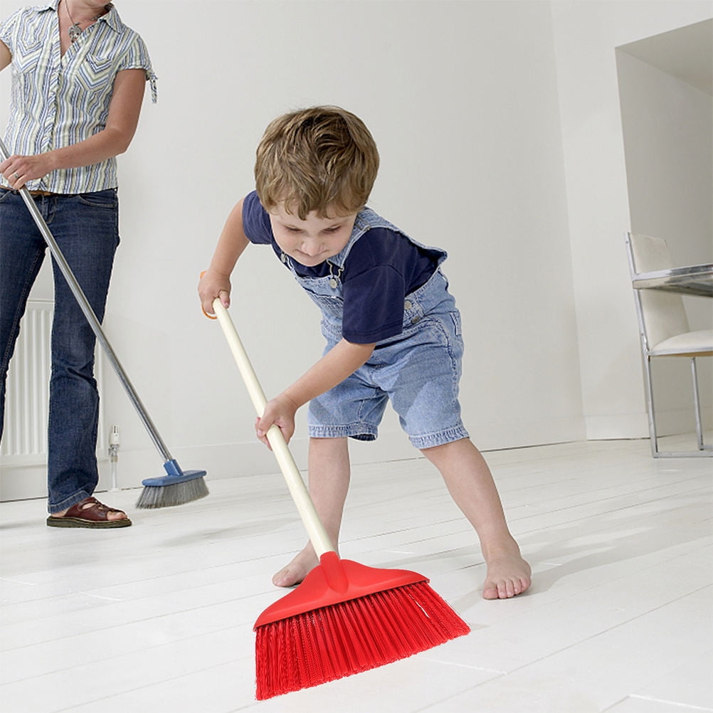 KALLORY Plastic Broom Head Replacement Cleaning Broom Part For Floor ...