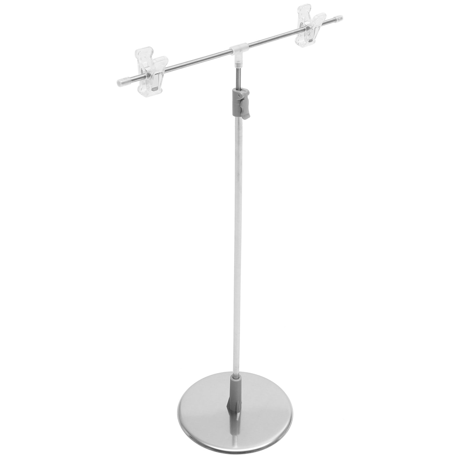 KALLORY Stainless Steel T-Shaped Sign Stand and Easy to Store for ...