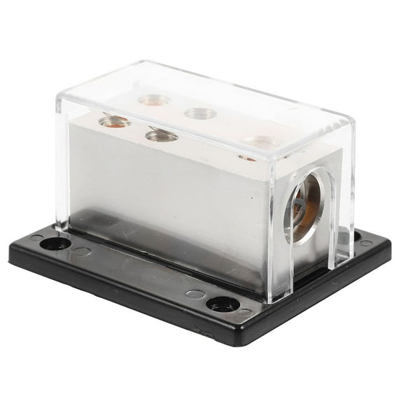 KALLORY Power Distribution Block 4-out Ground Distributor Block Auto ...