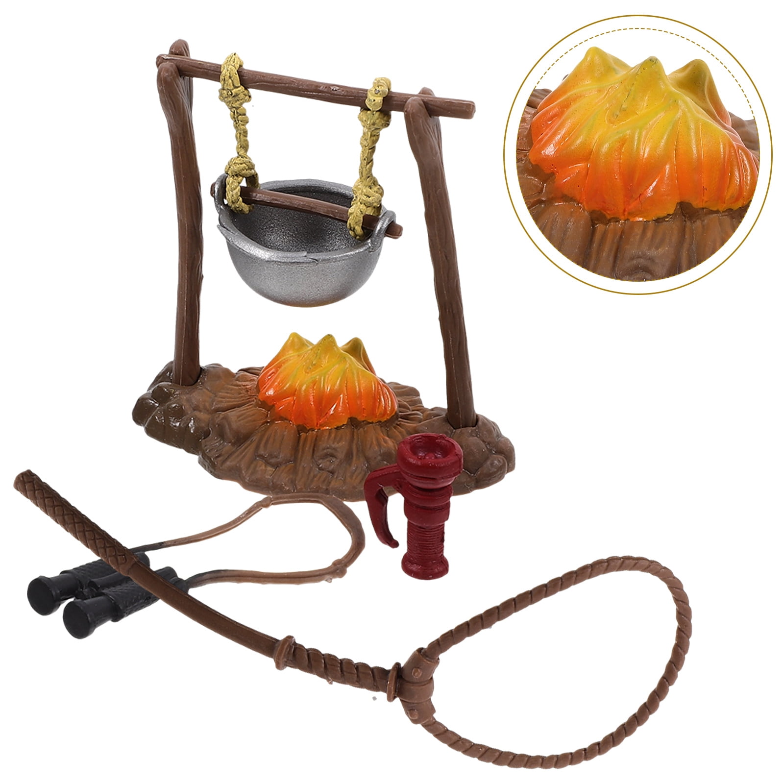 KALLORY Pretend Play Camping Simulation Outdoor Camping Equipment ...