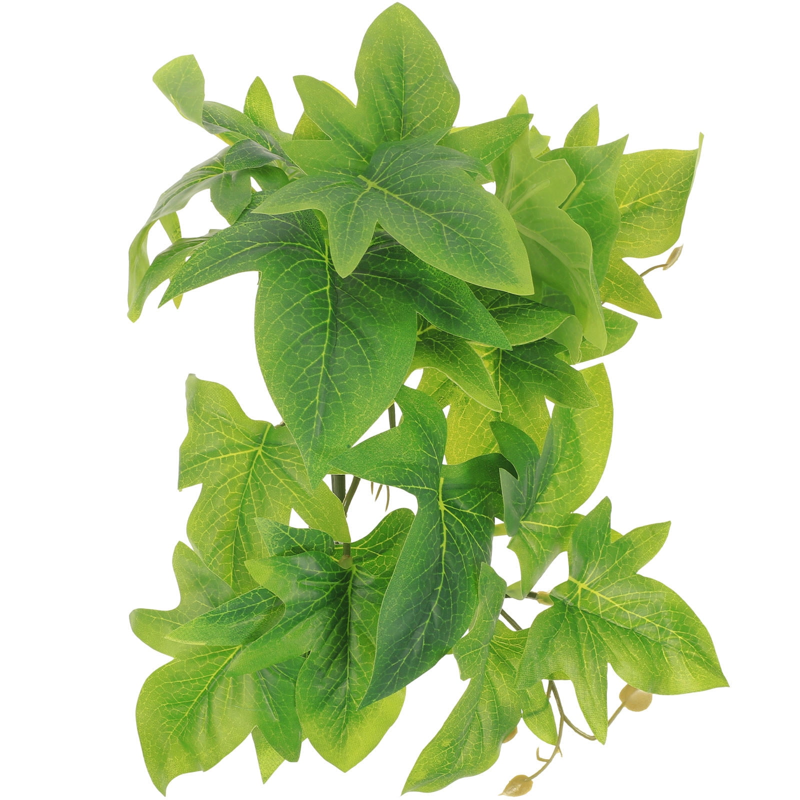 KALLORY Realistic Green Terrarium Decorations Plants for Fish Tank and ...