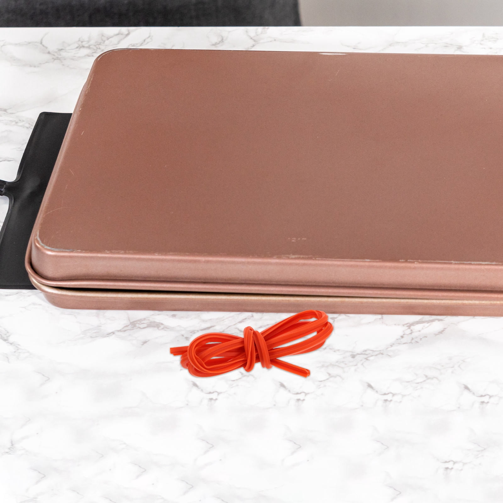 KALLORY Silicone Baking Pan Sealing Rings Oil Kitchen Bands For Food ...