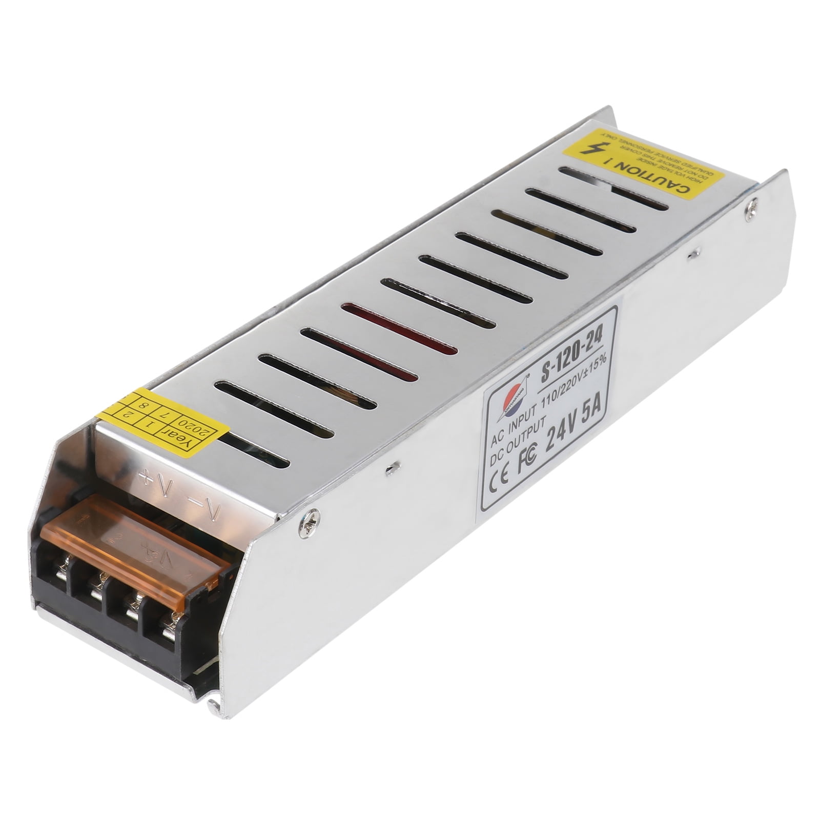 KALLORY Silver Rectangular Power Supply Adapter 1Pack Perfect for Ip ...