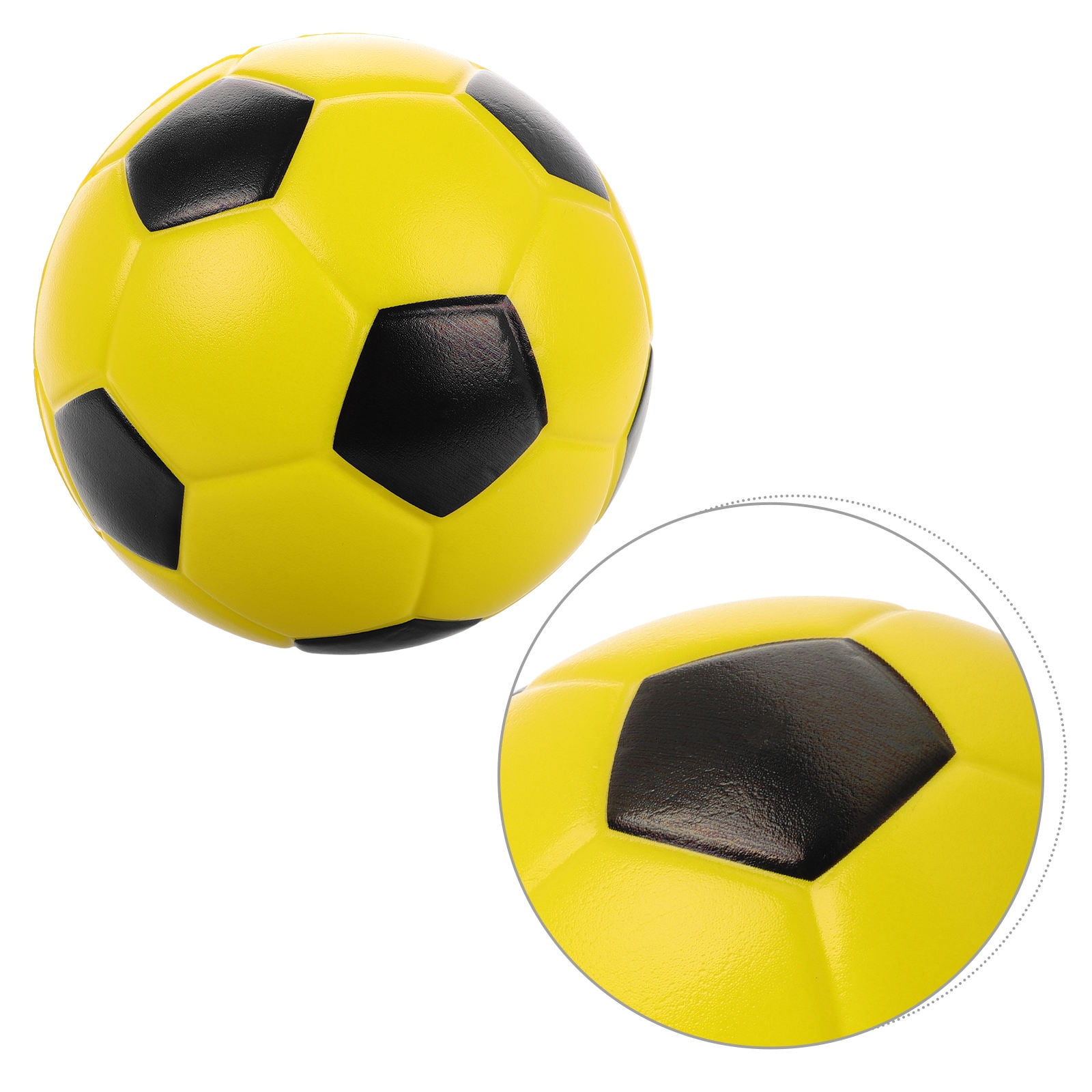 KALLORY Soft PU Soccer Ball in Assorted Colors for Indoor Silent ...