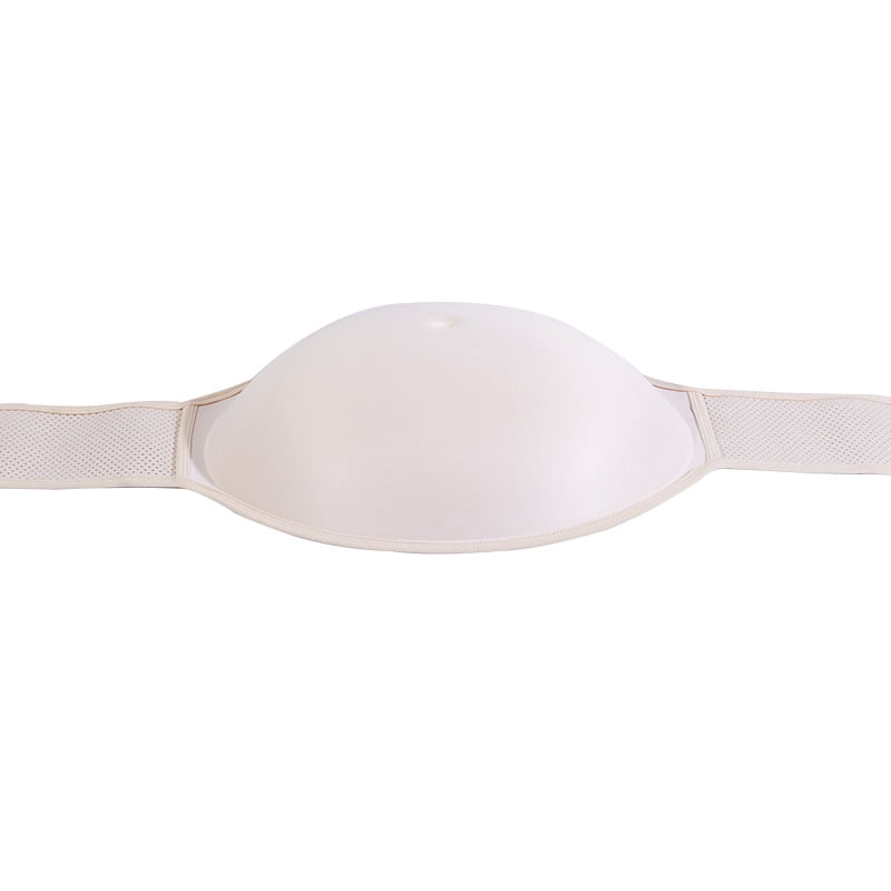 KALLORY Soft Fake Pregnant Belly Cosplay Prop - Hollow Artificial Belly ...