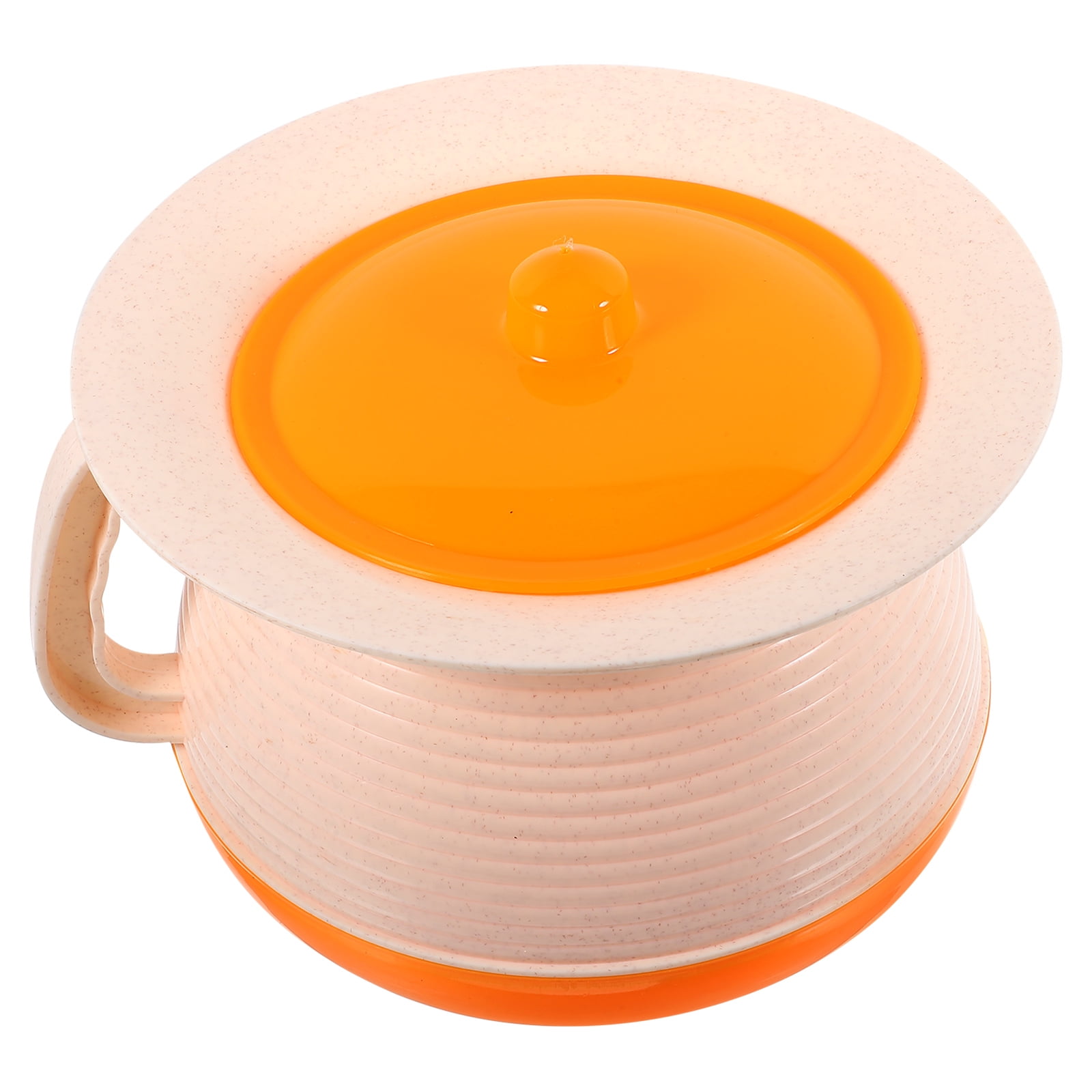 KALLORY plastic potty spittoon children pot PP Orange 1Pcs - Walmart.com
