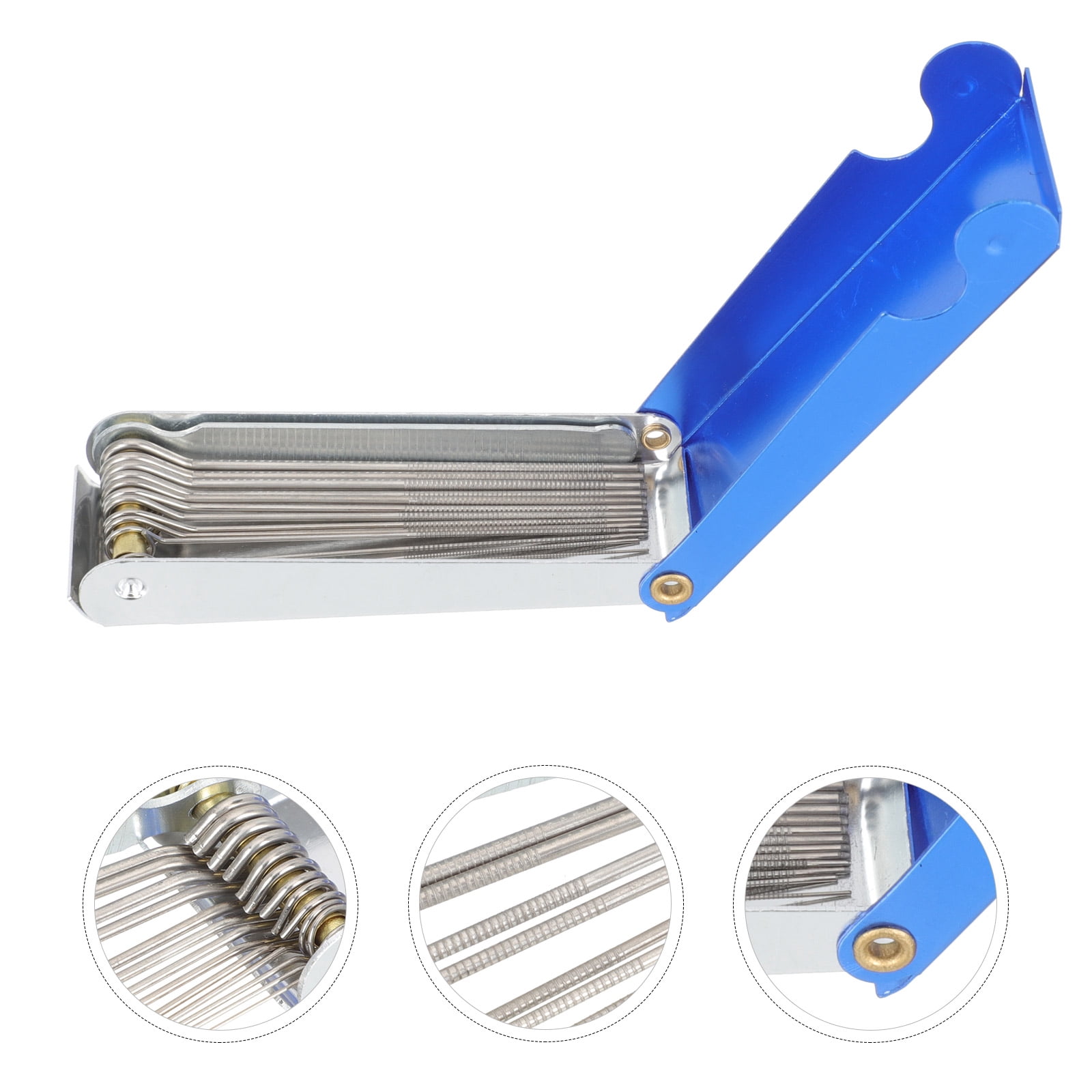 KALLORY 1 Set Guitar Tool Stainless Steel Nut Slot File for Shaping ...