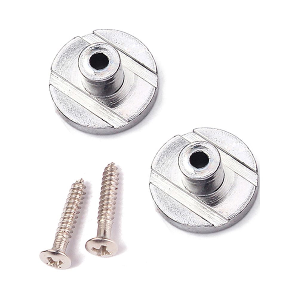 KALLORY String Accessories 2Pcs Silver Steel Plating Roller String Tree ...