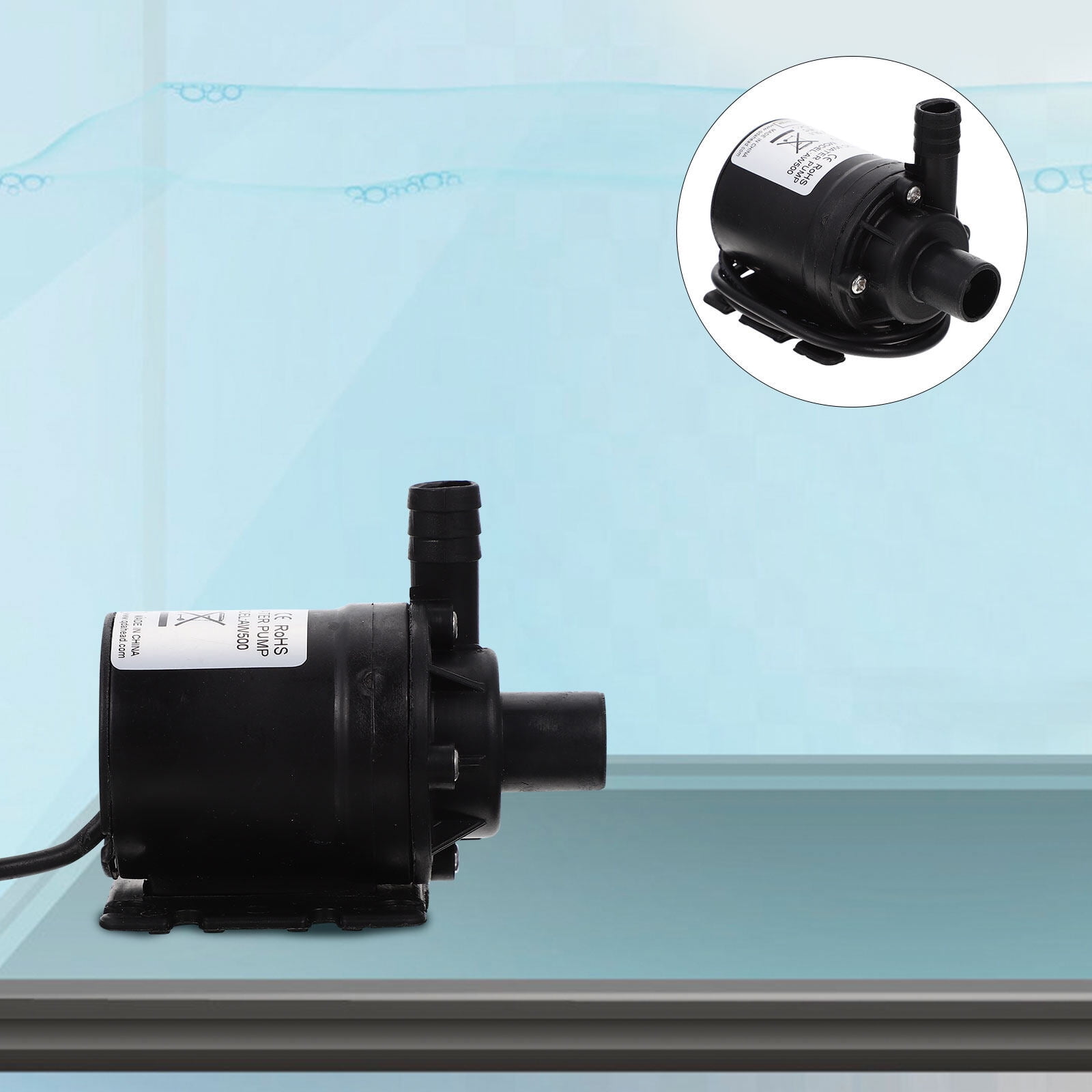 KALLORY solar booster pump Micro DC Submersible Pump Plastic 1Pcs for ...