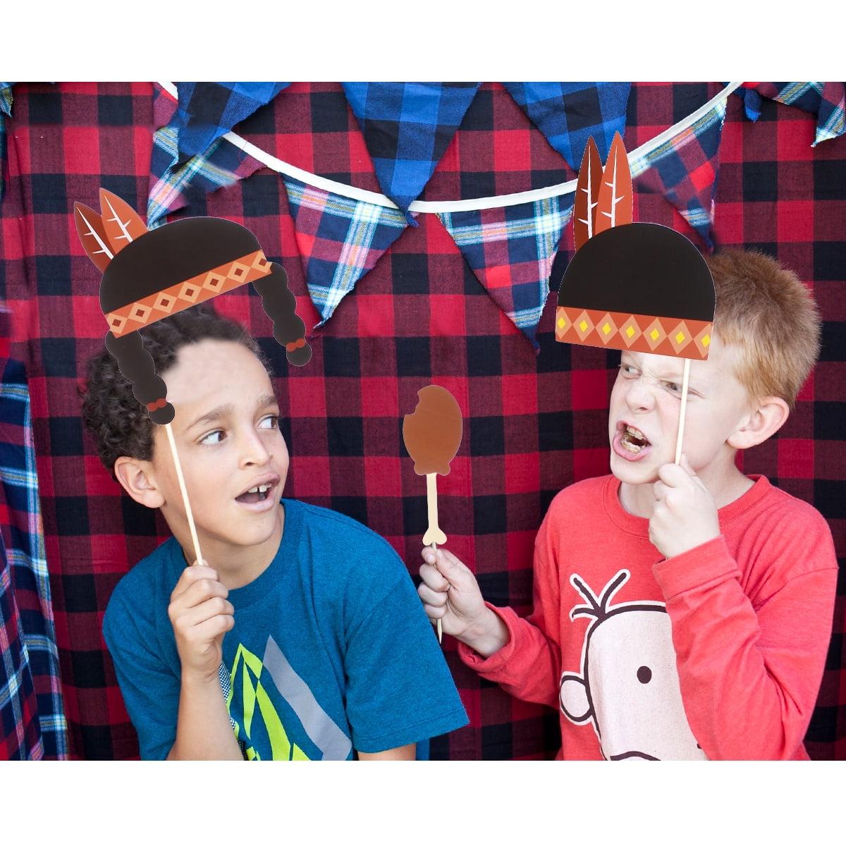 KALLORY Thanksgiving Photo Prop Kit with Diverse Designs and Smooth ...