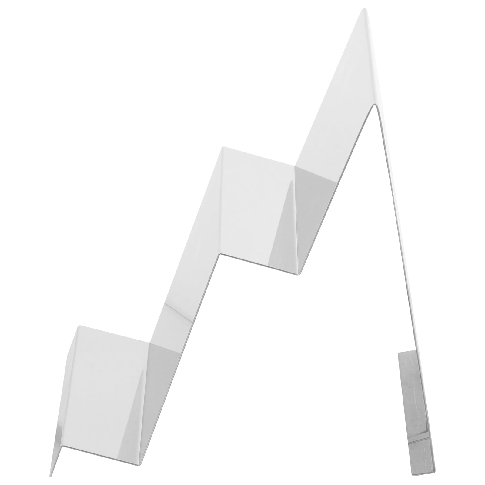 KALLORY Wallet Display Stand Risers Stands Shelf Holder Purses Silver ...