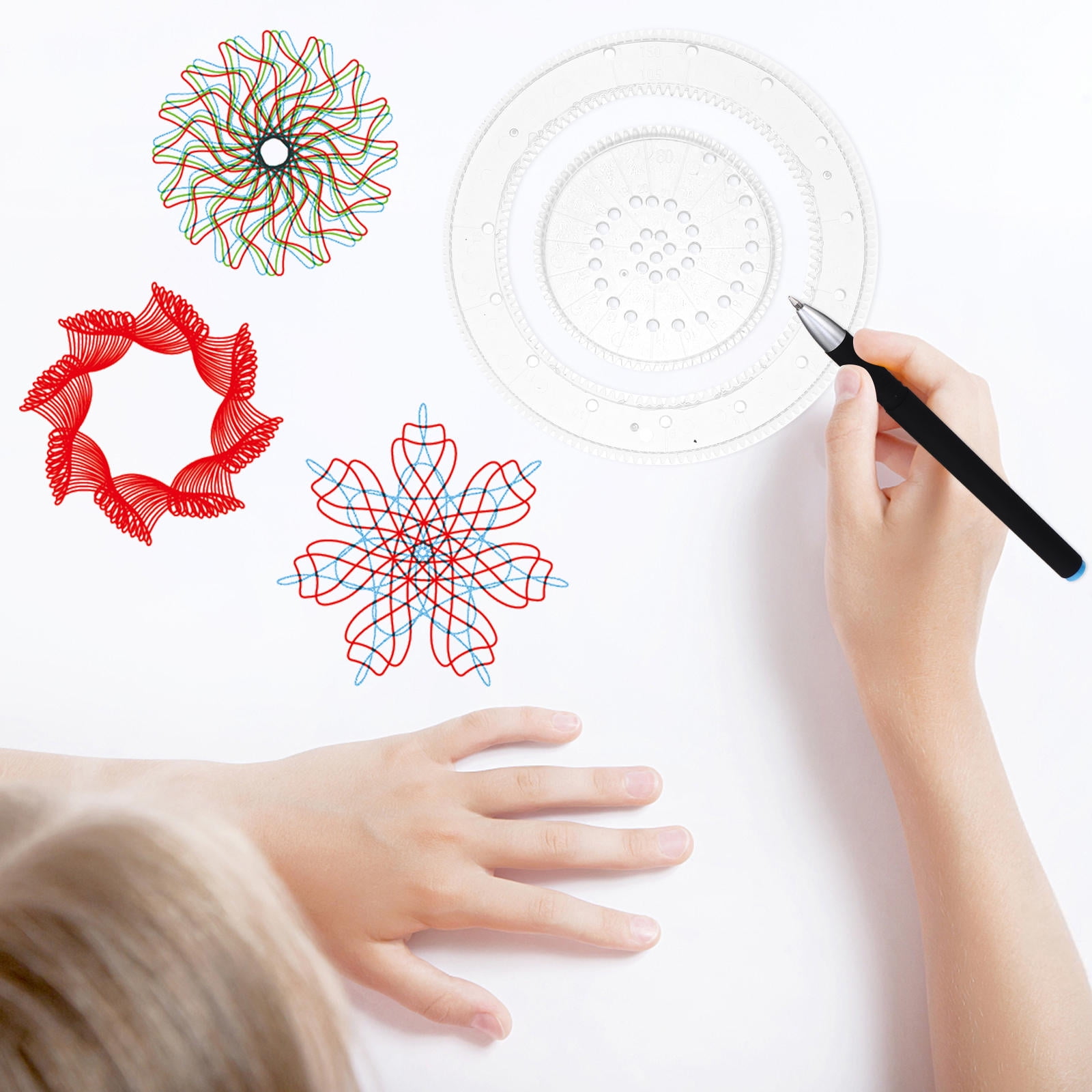KALLORY Wanhua Ruler Multifunction Drawing Set Drawing Kit Child ...