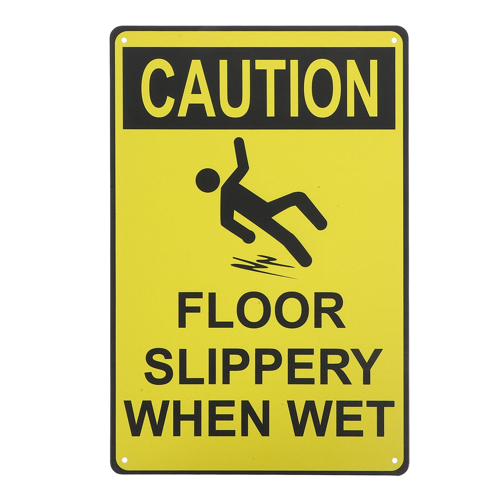 KALLORY Wet Floor Warning Signs Floor Slippery Sign Child 30.00X20.00X0 ...