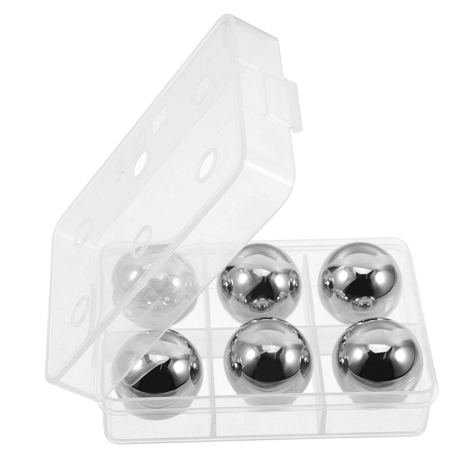 KALLORY Whiskey Stones Made of 304 Stainless Steel Reusable and Non ...