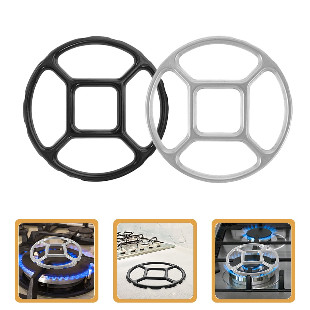 KALLORY Wok Support Ring for Gas Stove Sturdy Alloy Material Protects ...
